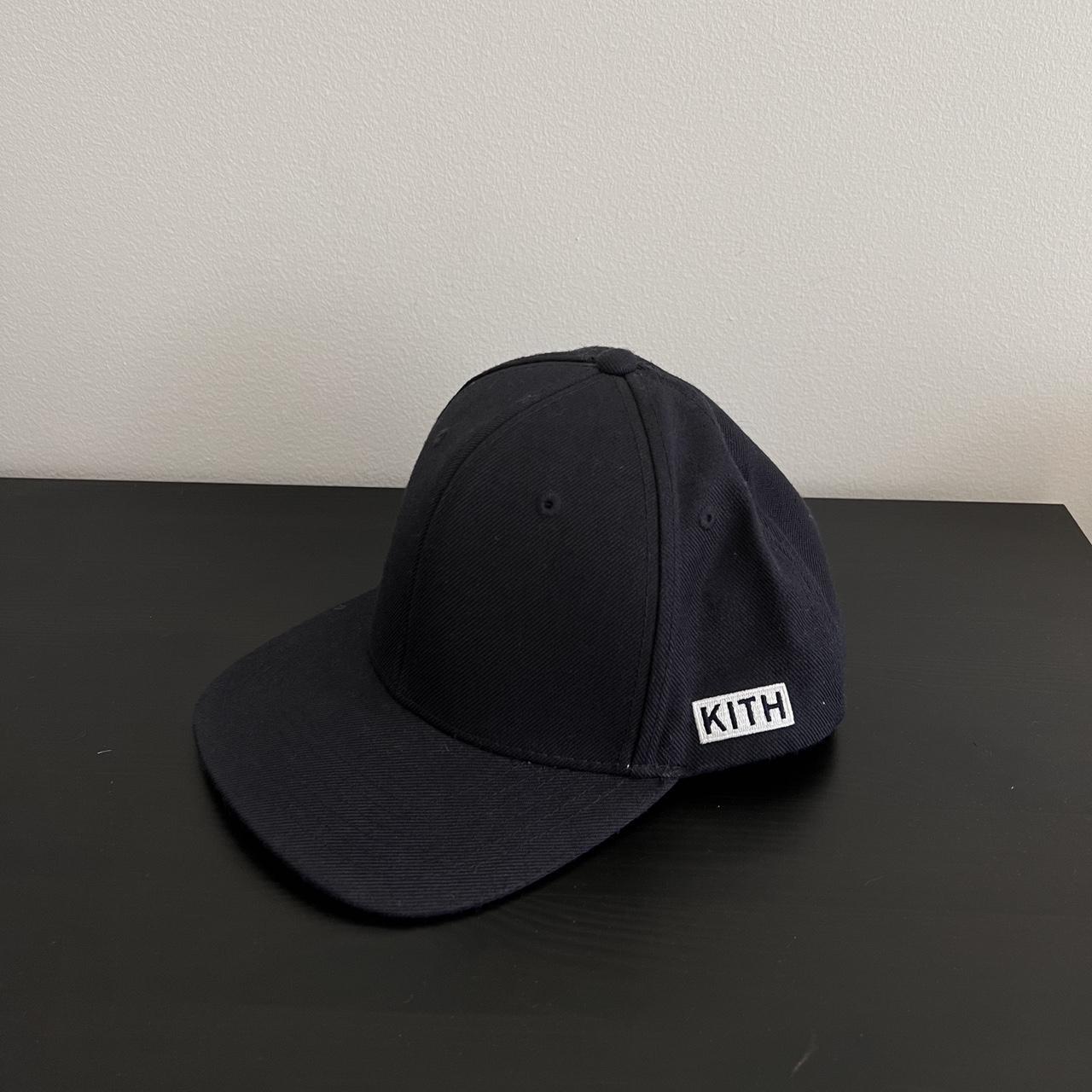 KITH LOGO HAT - dark navy, almost looks black. -... - Depop