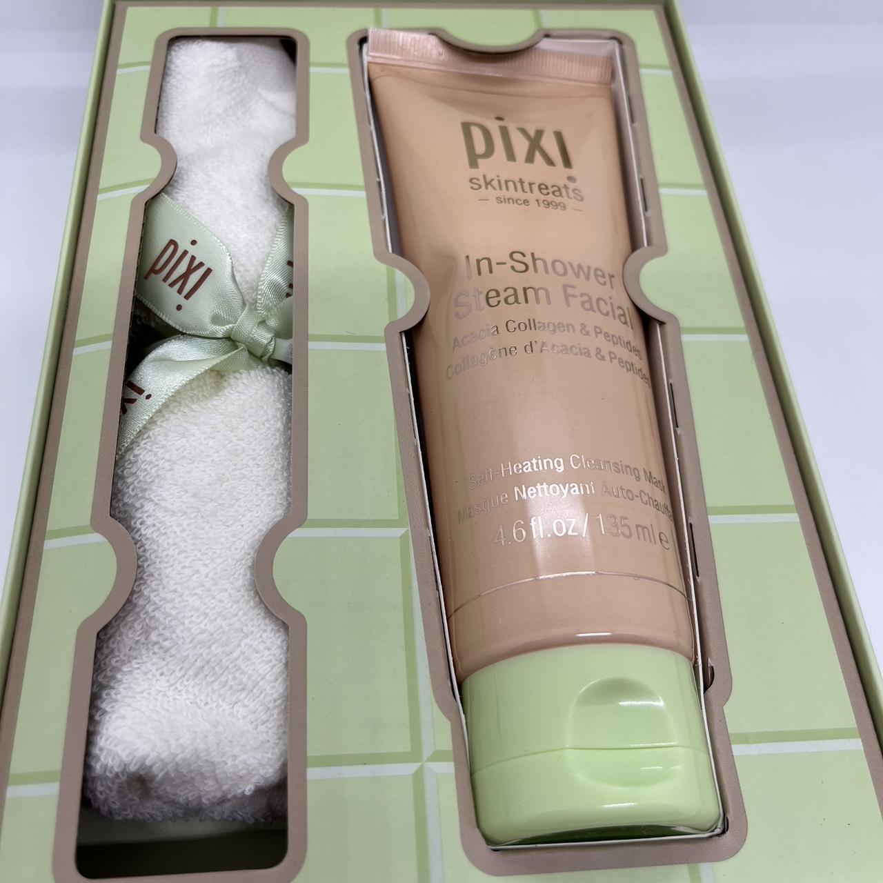 Pixi Beauty In-Shower Steam Facial Mask & Washcloth... - Depop