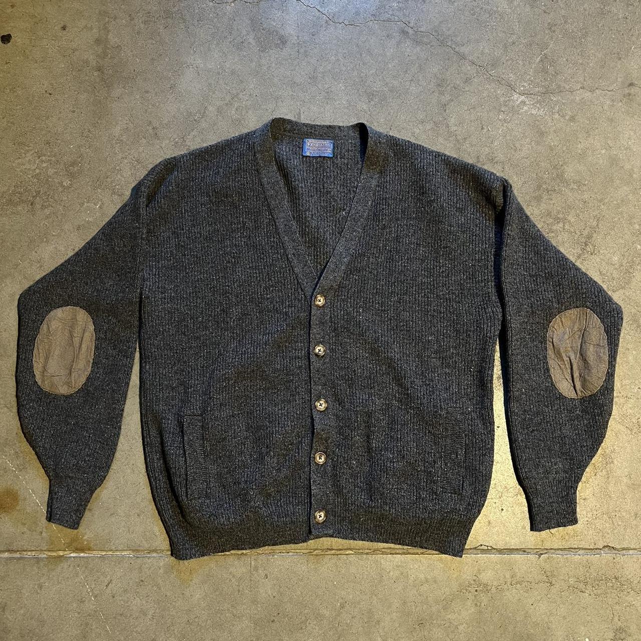 Pendleton Men's Grey Cardigan | Depop