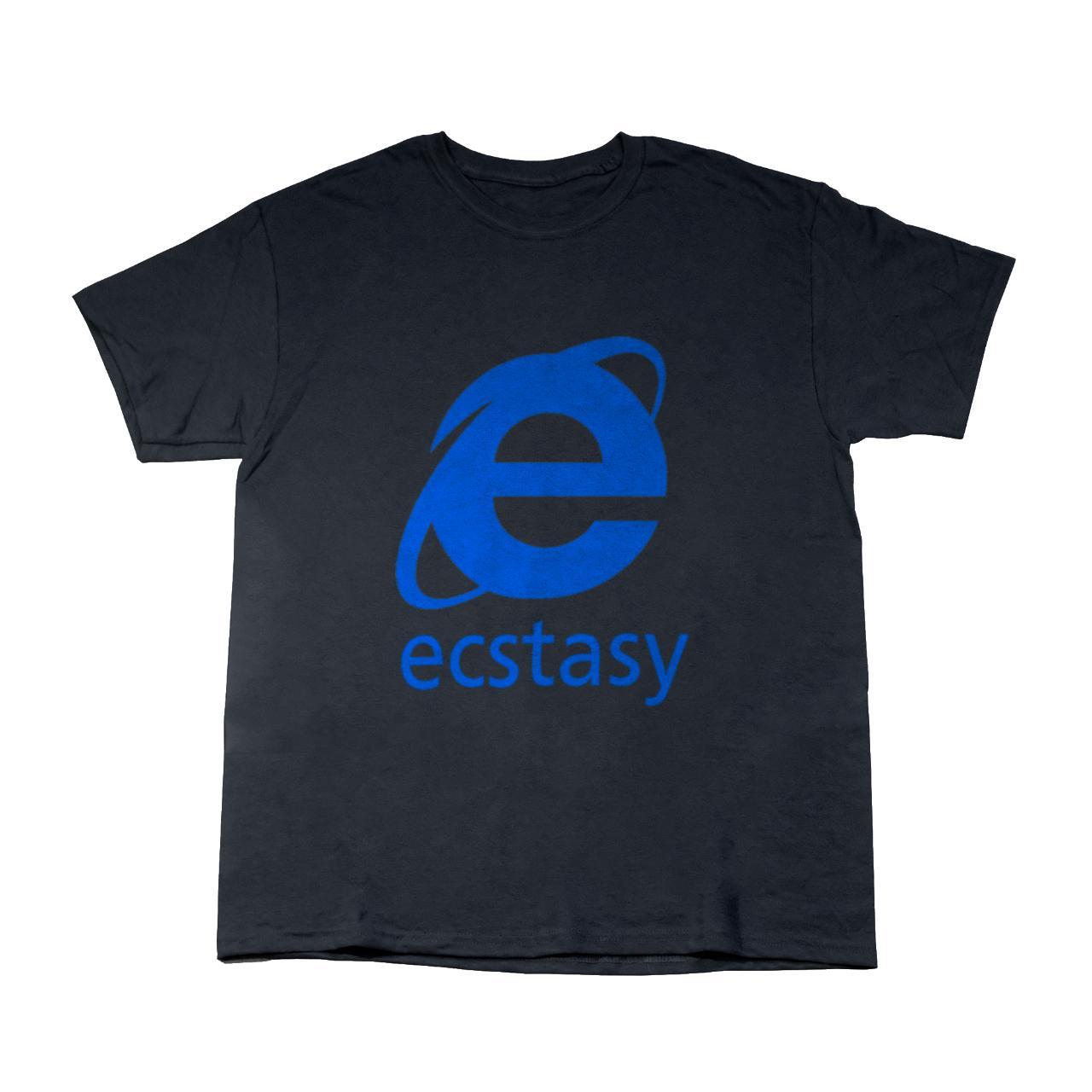 Vetements parody ecstasy tee Handmade Printed on... - Depop