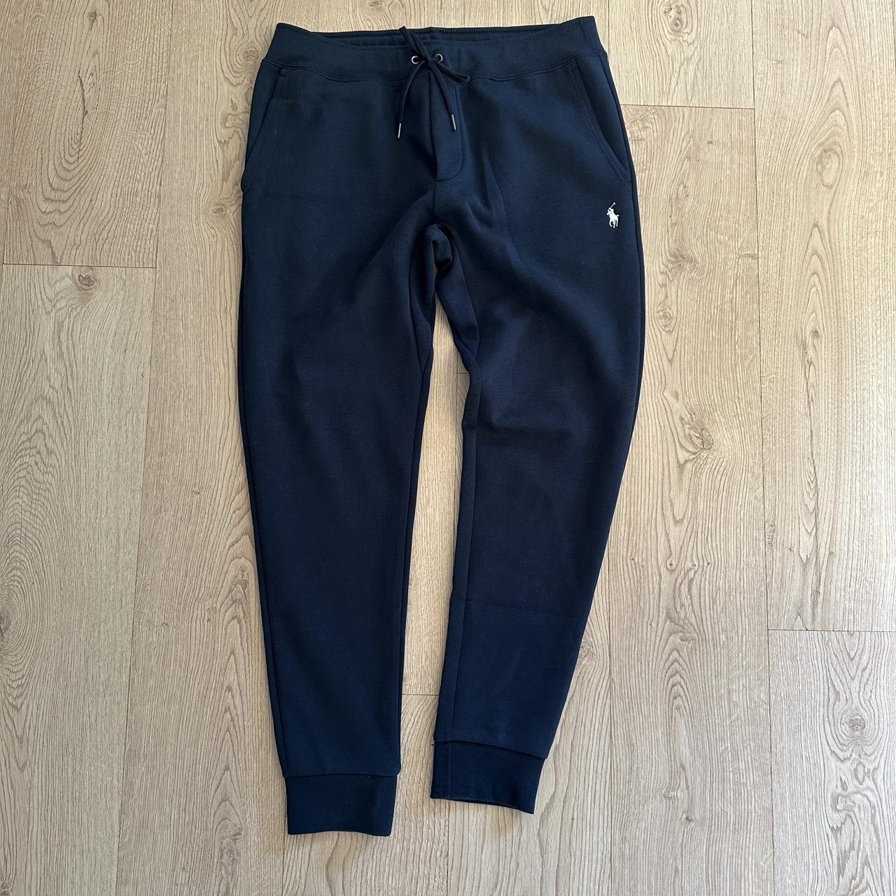 Navy Ralph Lauren Double Knit Joggers navy, double... | Depop