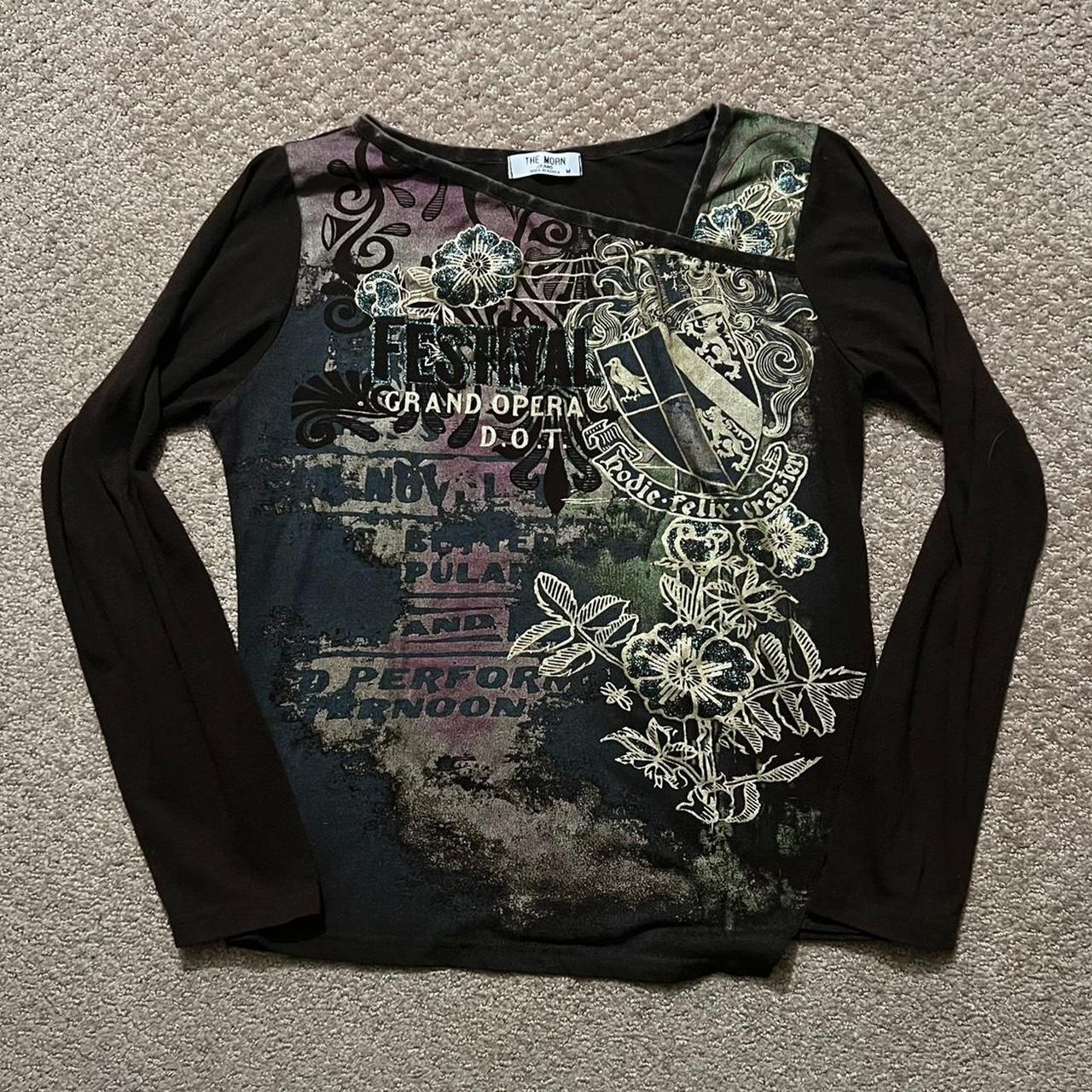 Y2K Vintage Cop Copine Top • Vintage & Deadstock... - Depop