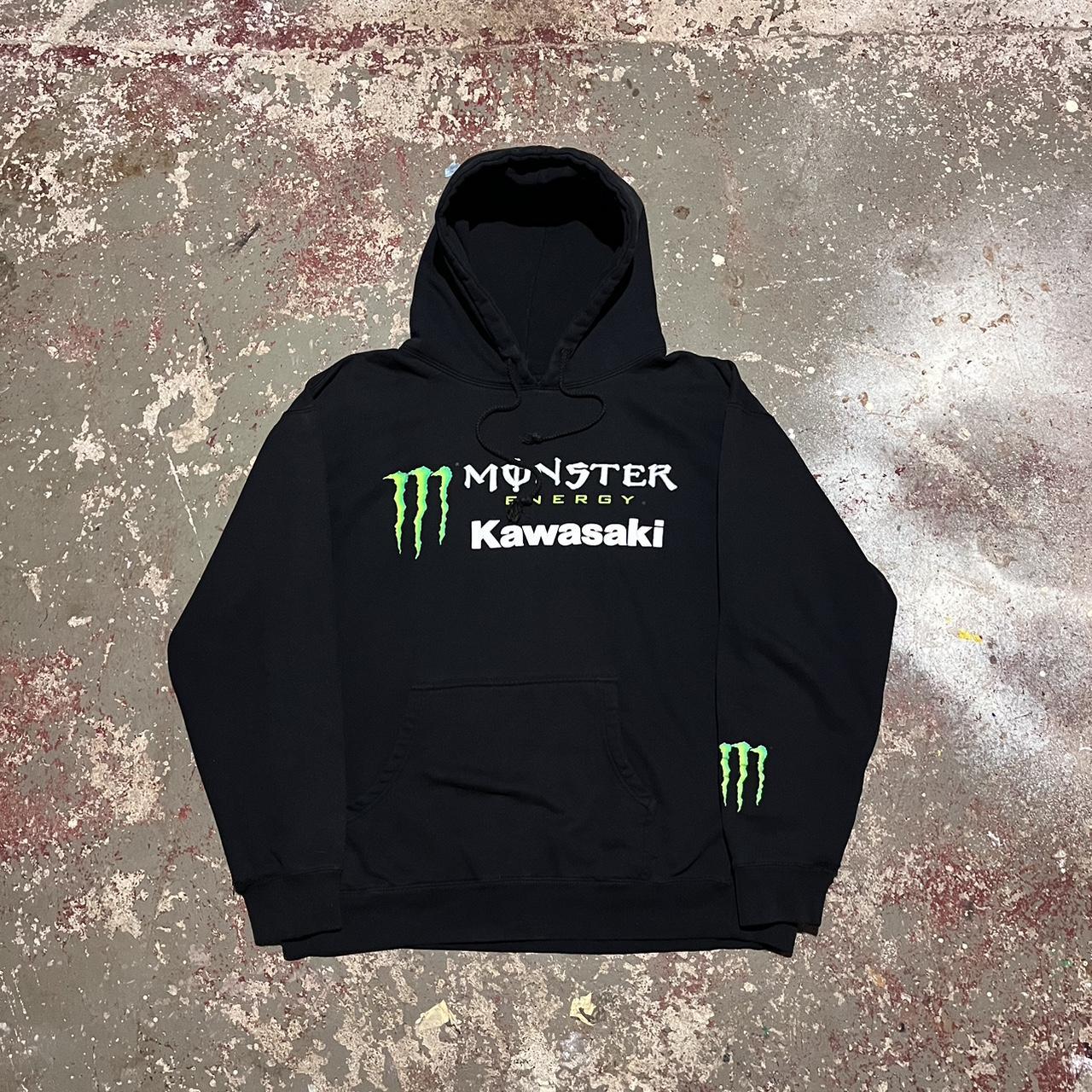 Y2k Monster Energy Drink x Kawasaki... - Depop
