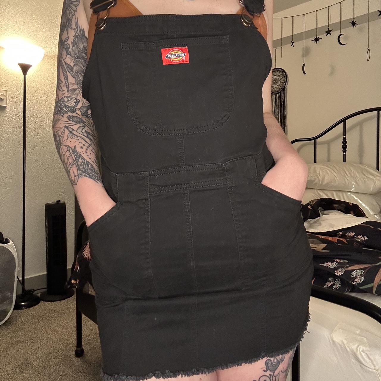 Dickies Women's Black Dress | Depop