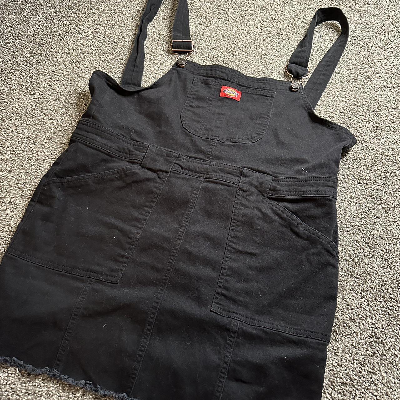 Dickies Women's Black Dress | Depop