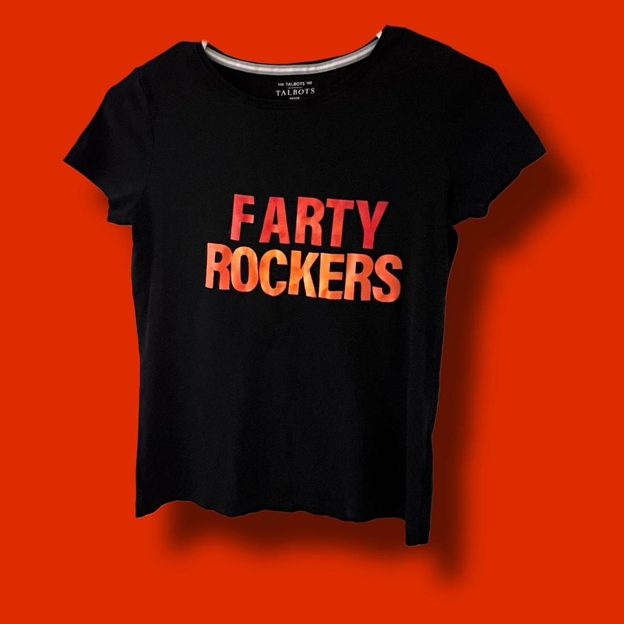 FARTY ROCKERS BABY TEE #LMFAO #partyrock #2012 price... - Depop