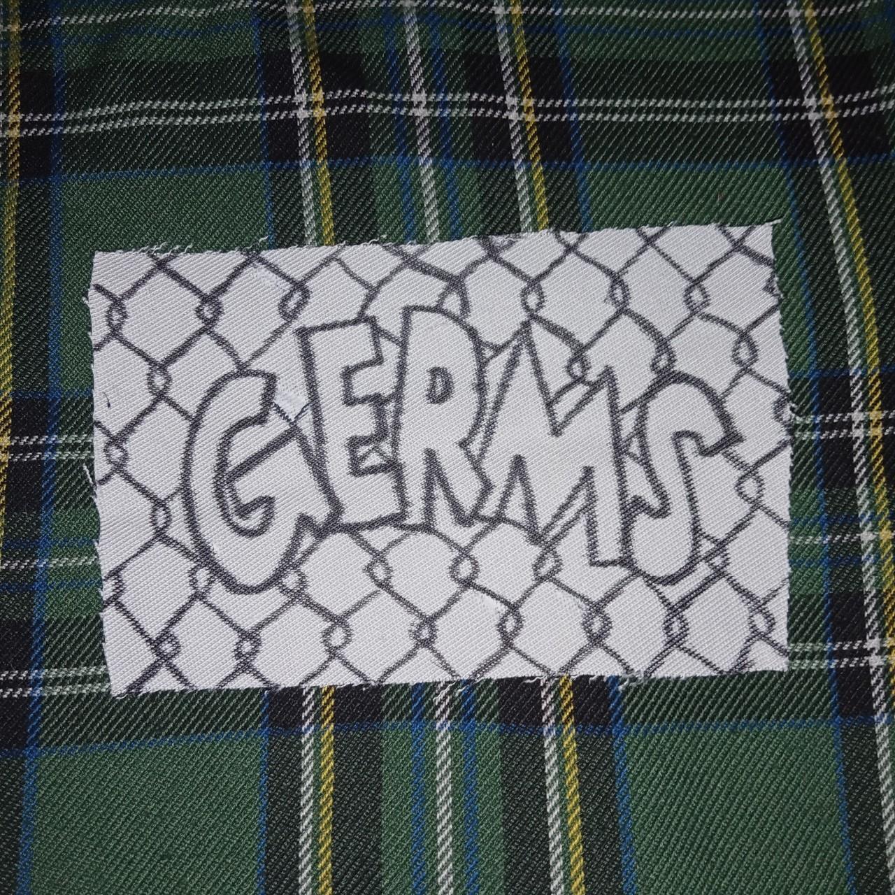 Handmade + heat sealed GERMS patch :) Only one... - Depop