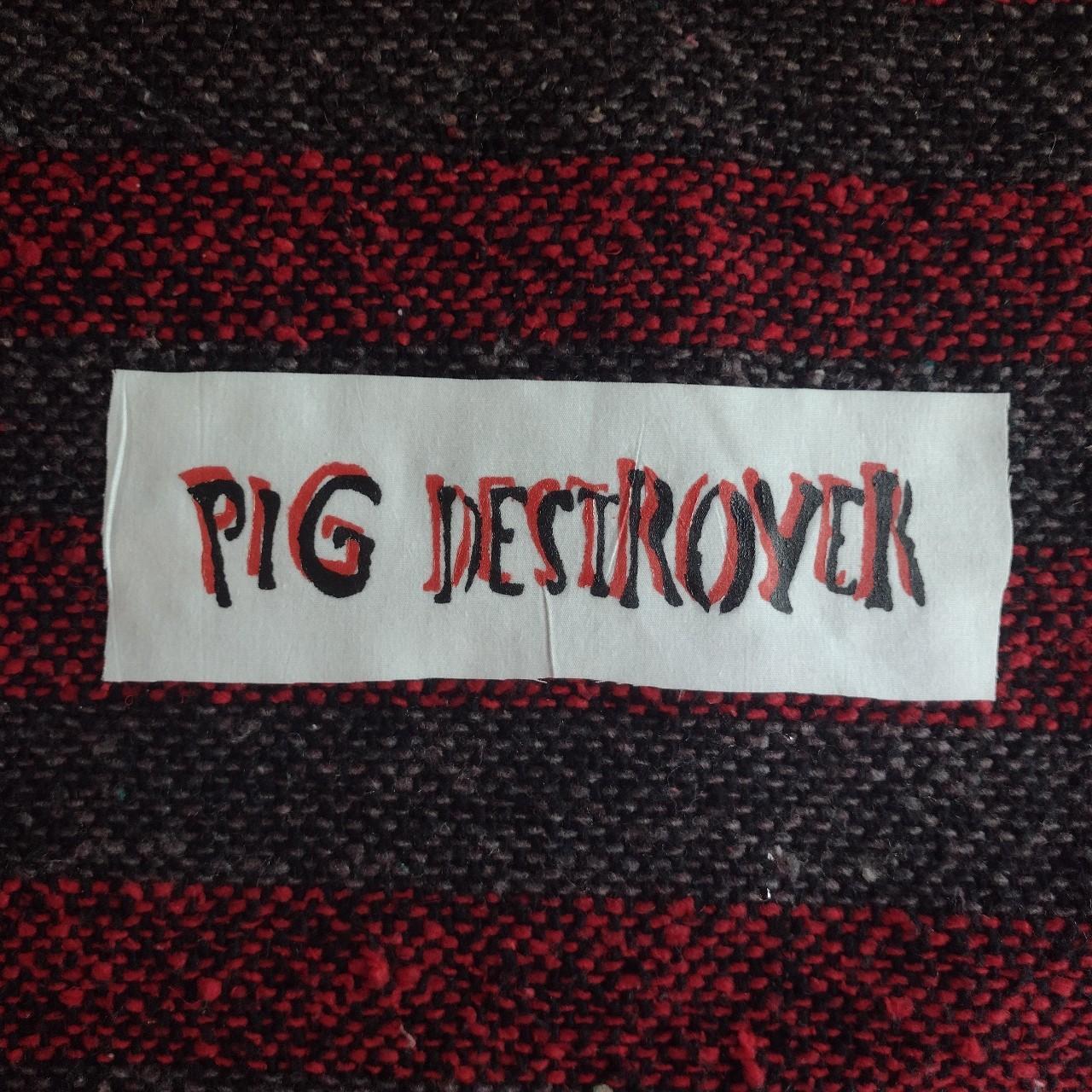 LAYERED PIG DESTROYER PATCH! ONLY ONE AVAILABLE! ‼️... - Depop