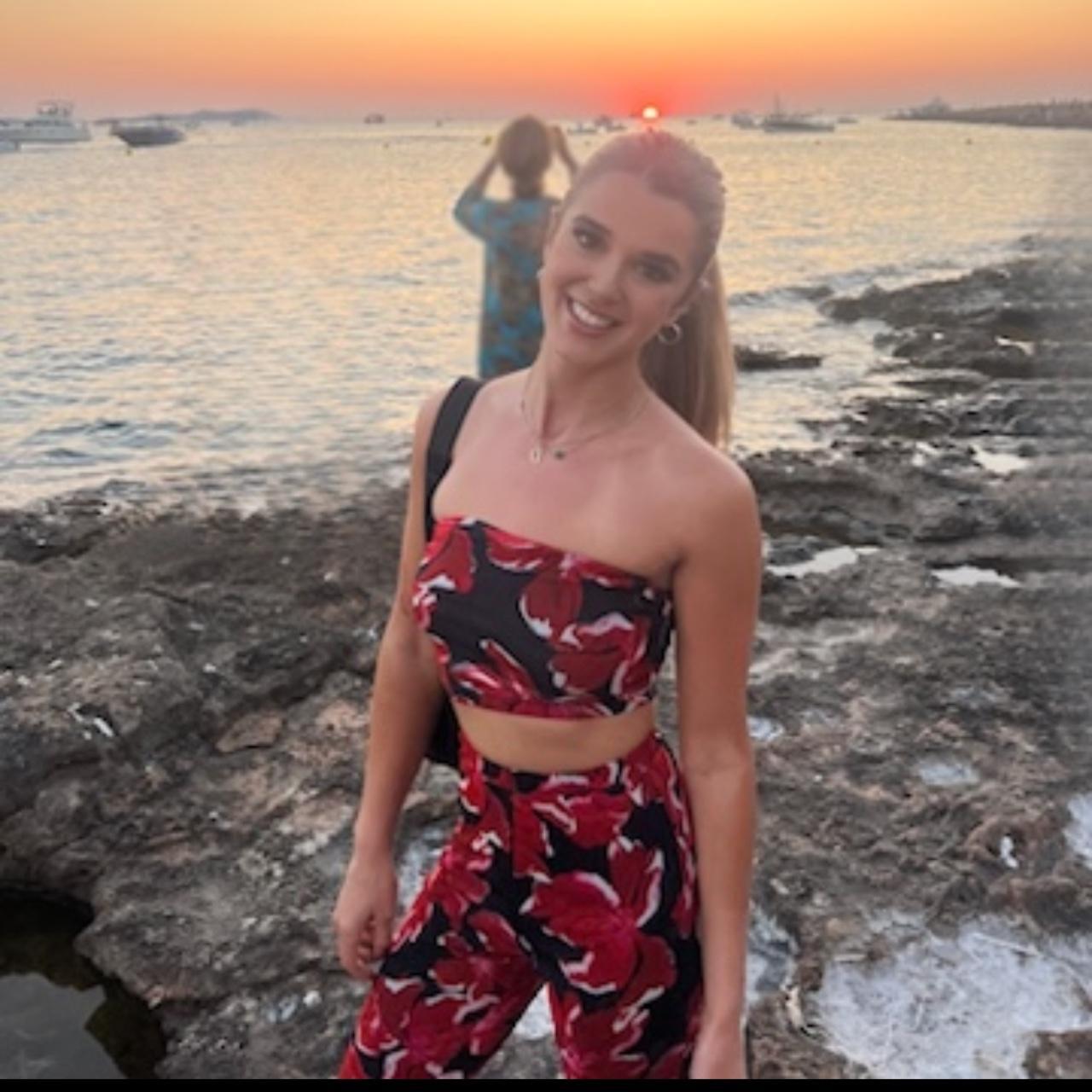 White fox set Worn once but perfect for going out... - Depop