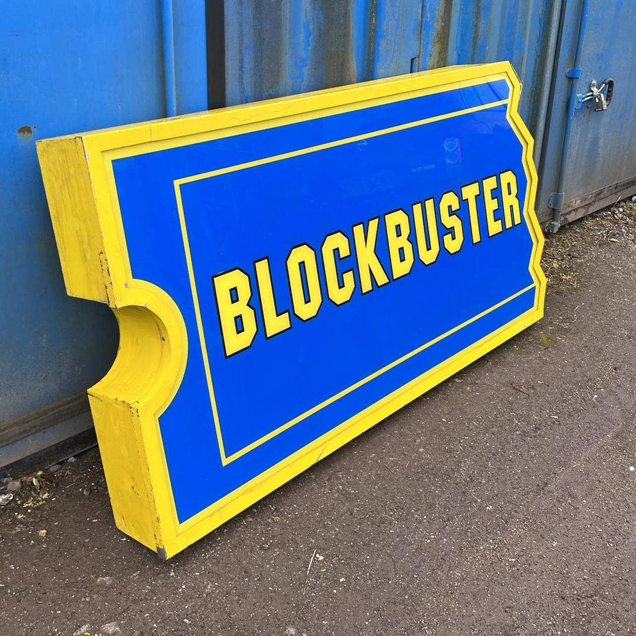 AMAZING blockbuster sign. Grab yourself a piece of... - Depop