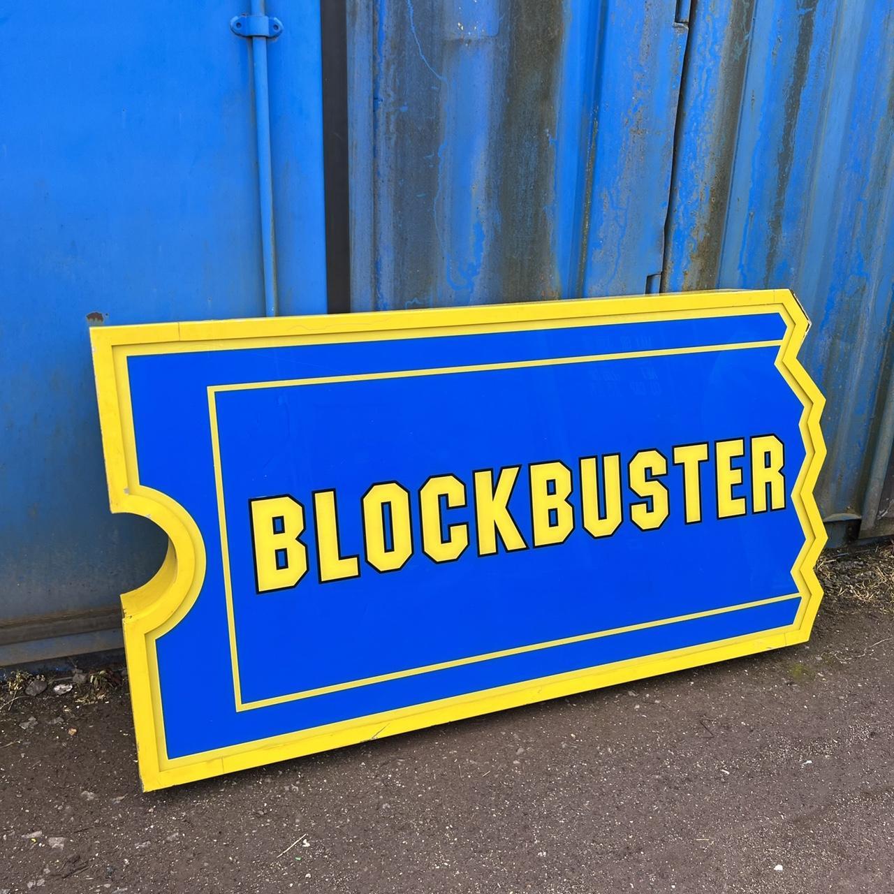 AMAZING blockbuster sign. Grab yourself a piece of... - Depop