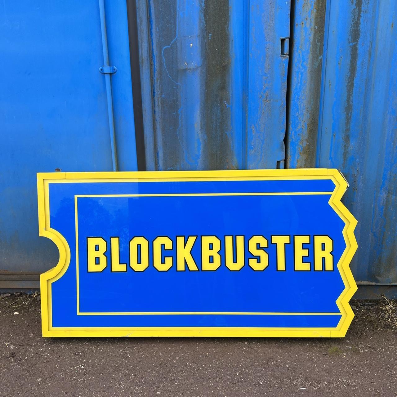 AMAZING blockbuster sign. Grab yourself a piece of... - Depop
