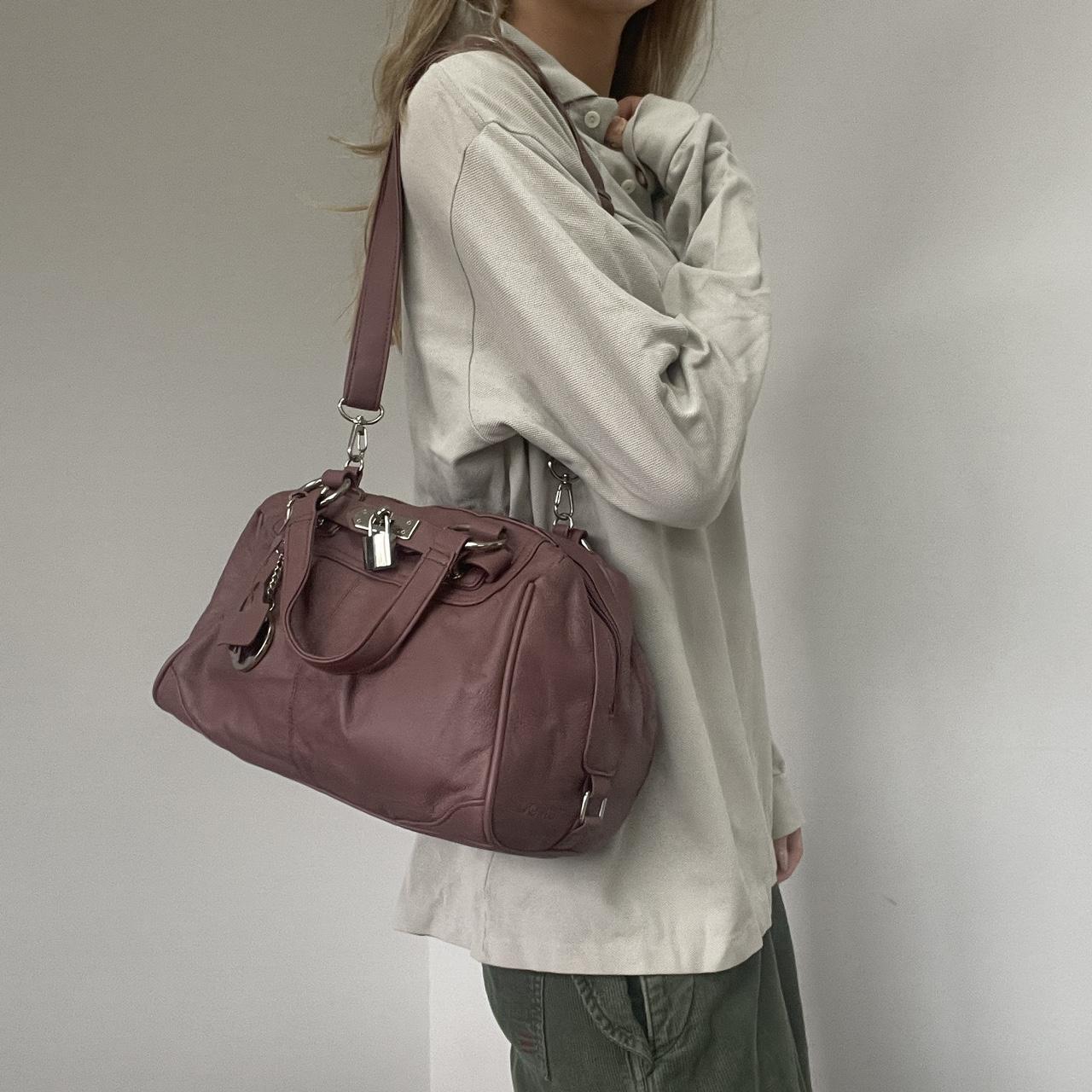 Purple vintage domo handbag Perfect condition... - Depop