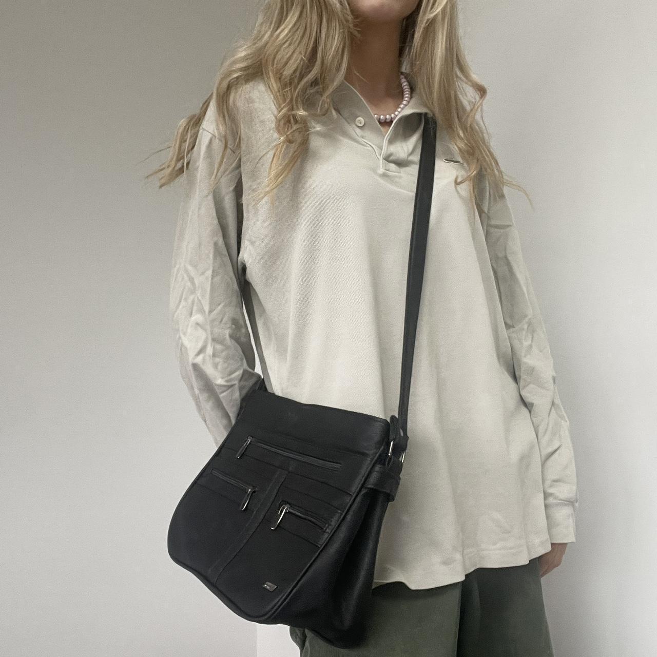 Lorenz black cargo handbag Perfect condition... - Depop