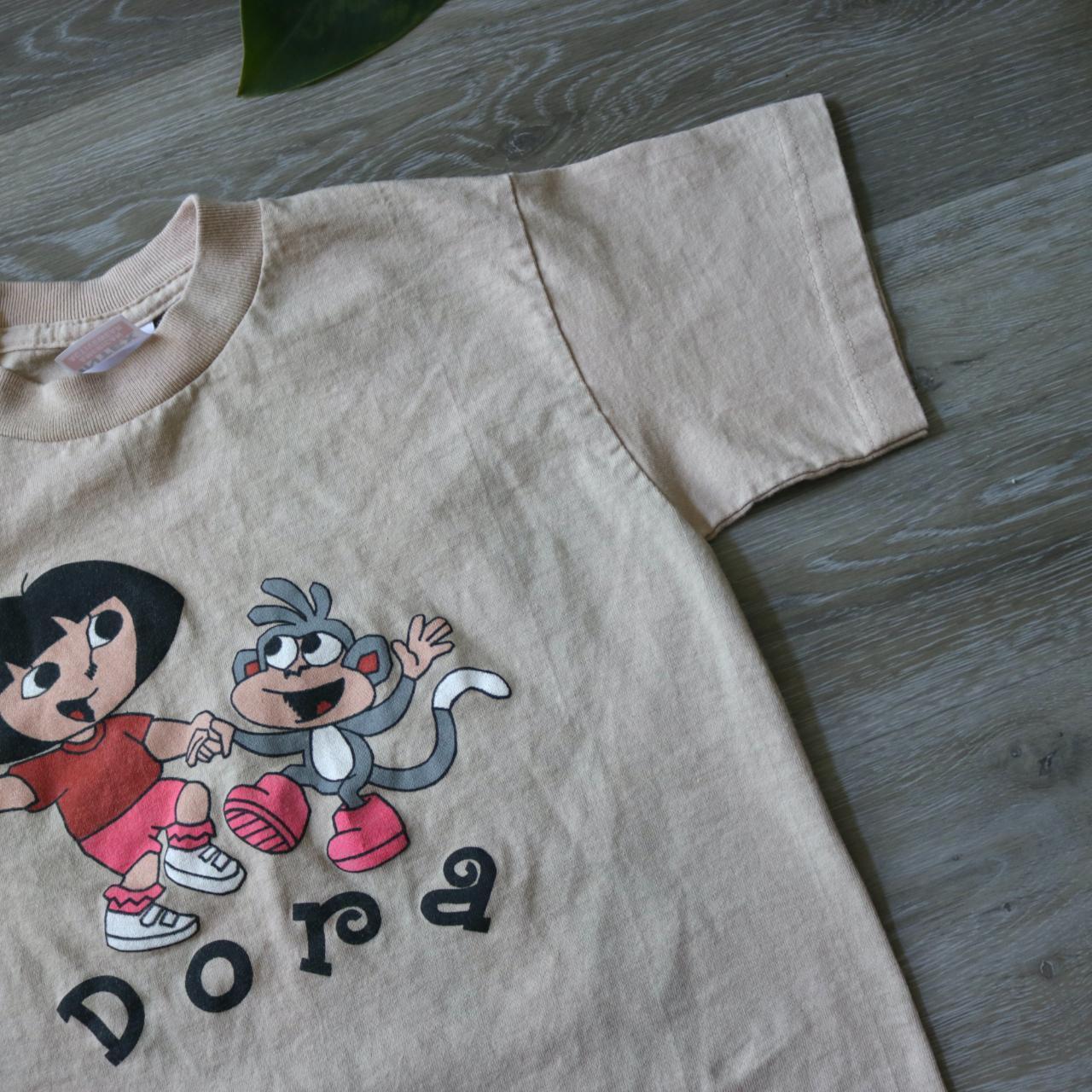 Dora the explorer shirt. Featuring her bestie Boots.... - Depop