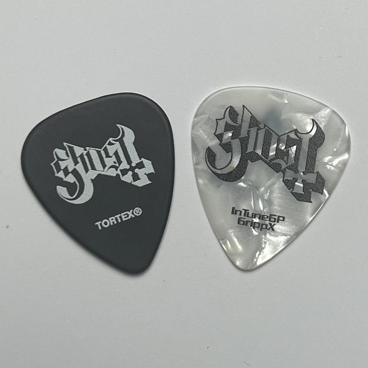 2 x Ghost Guitar pick #ghost #papaemeritus #ghostbc... - Depop