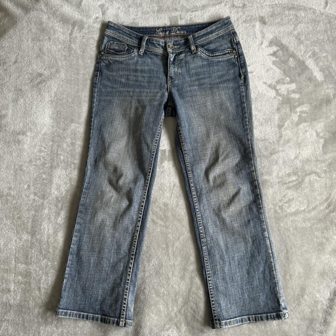 REPOP! Vintage Esprit Y2k low rise straight leg... - Depop