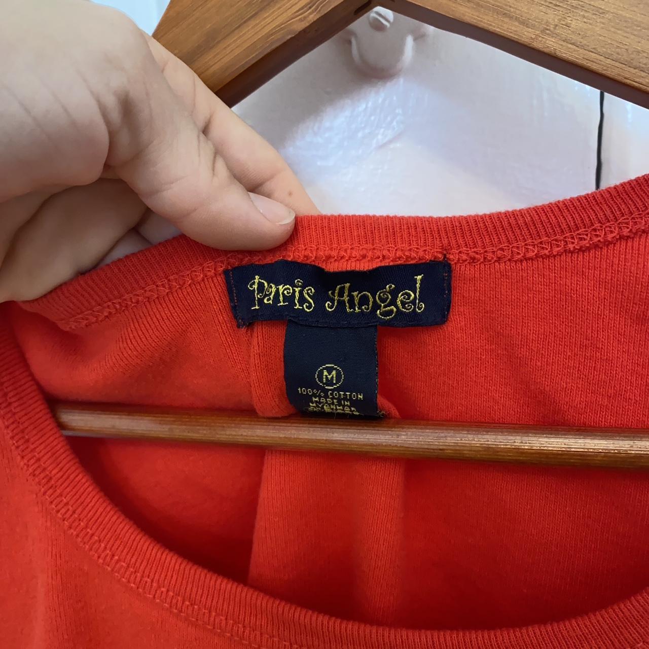 American Vintage Women's Red and Blue Vest | Depop