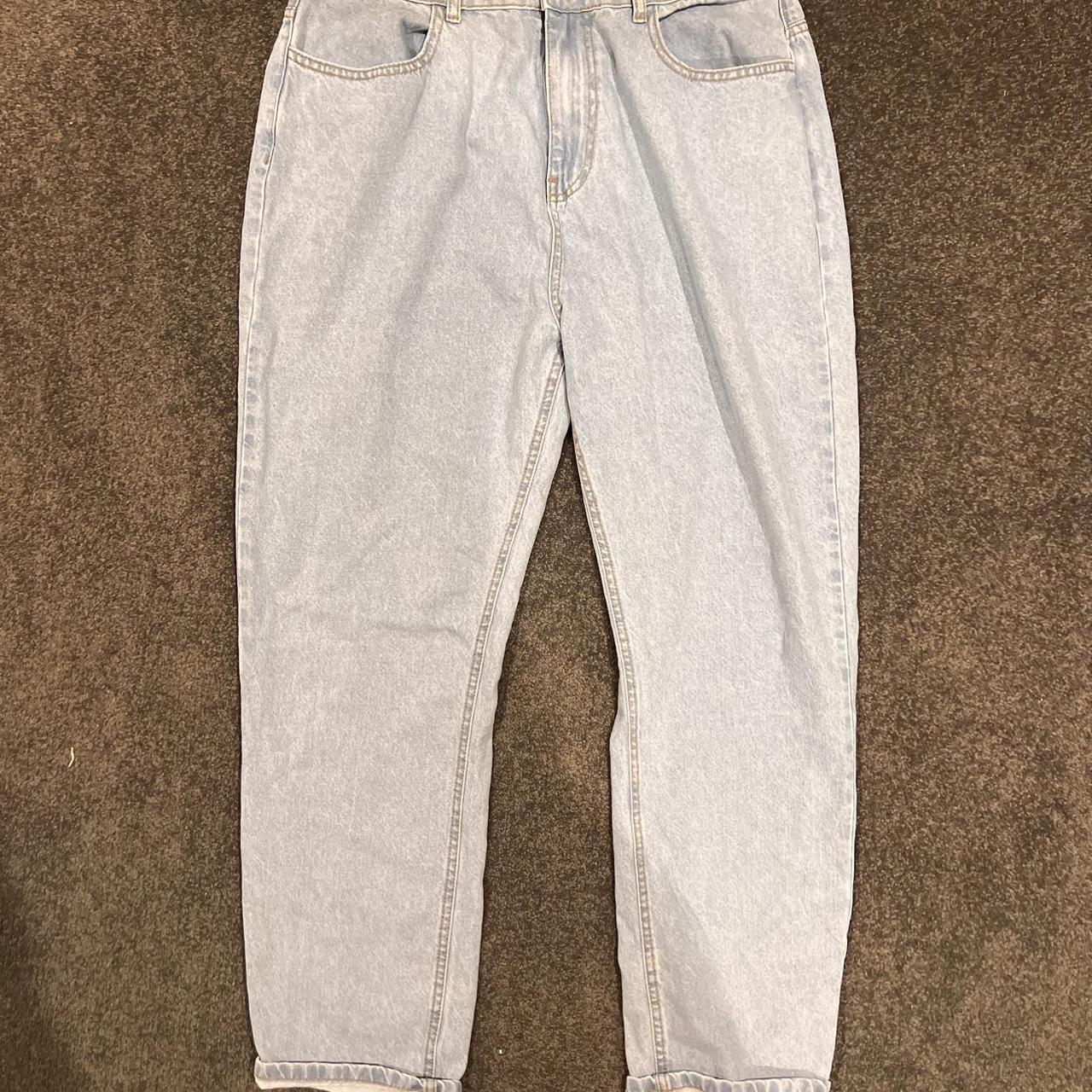 ASOS size UK mum jeans 🩵 Never worn - new with tags... - Depop