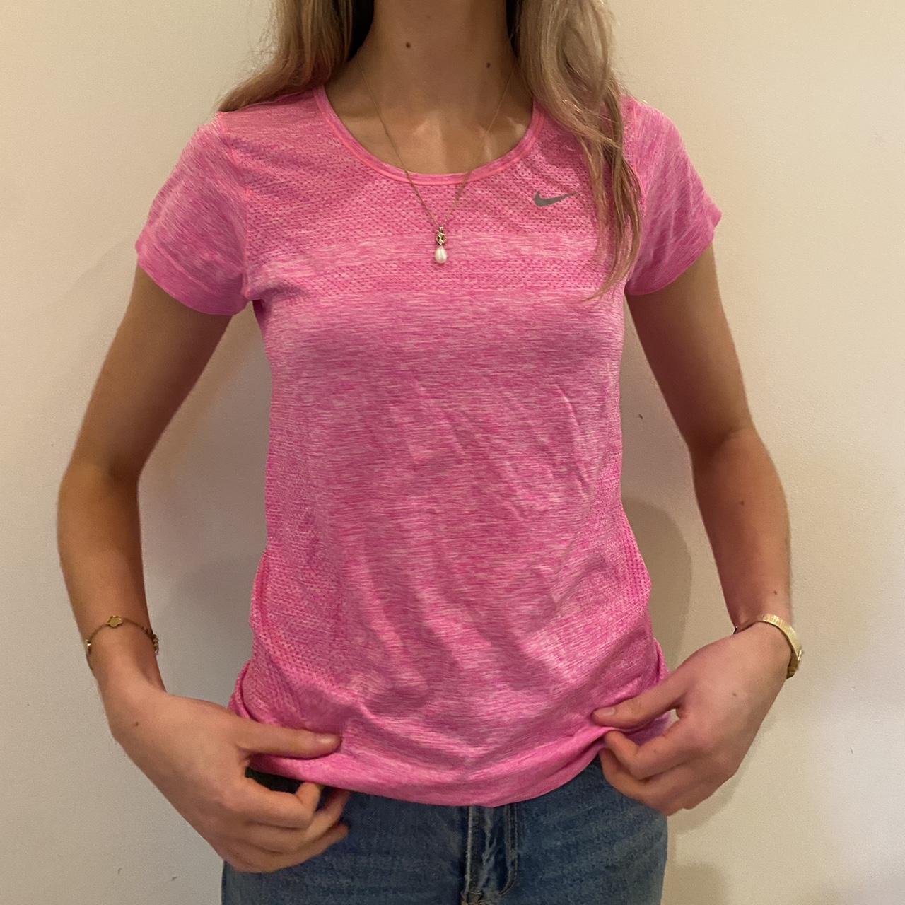 Nike running top Excellent condition Size... - Depop