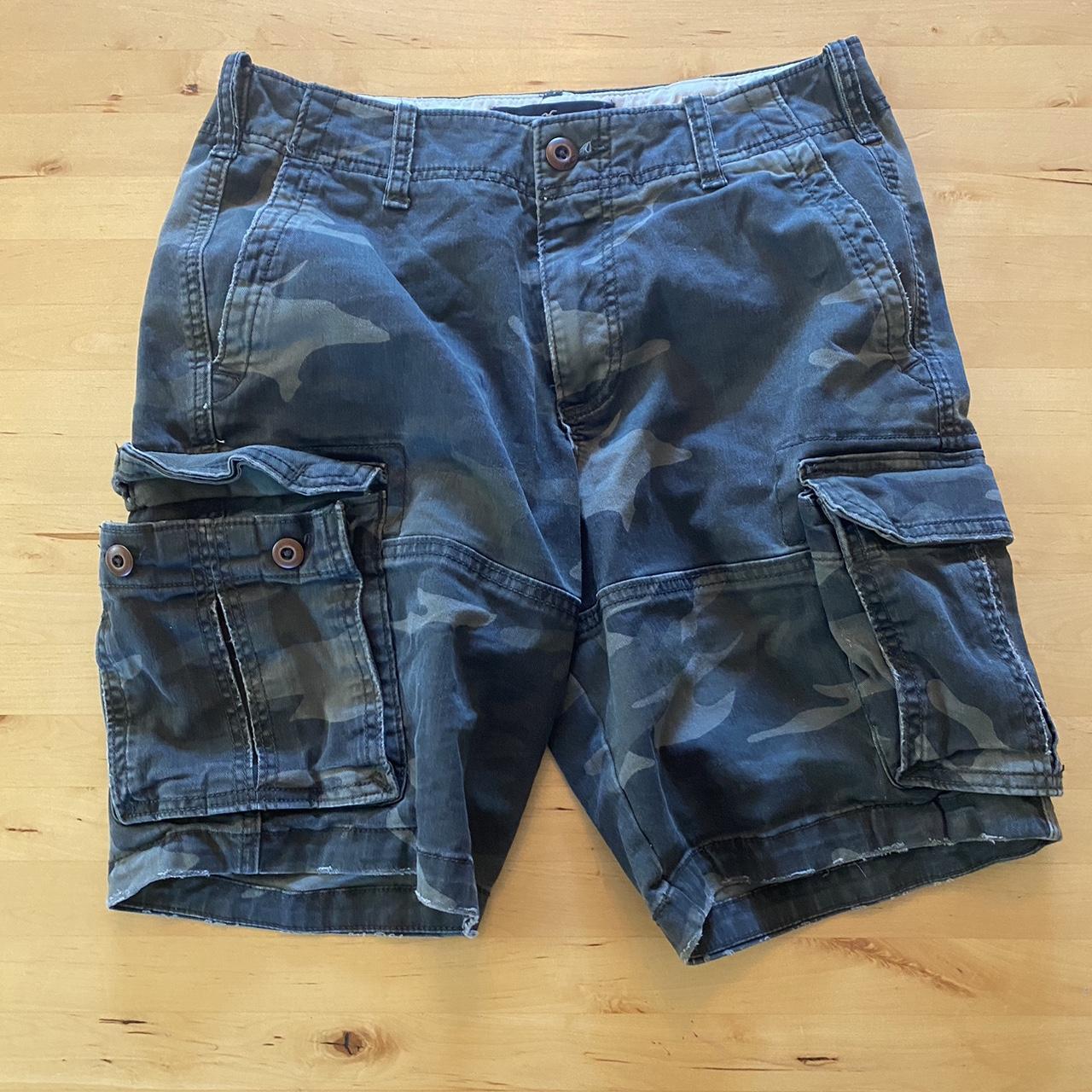 Hollister Camo Jorts Super Cute And In Perfect Depop