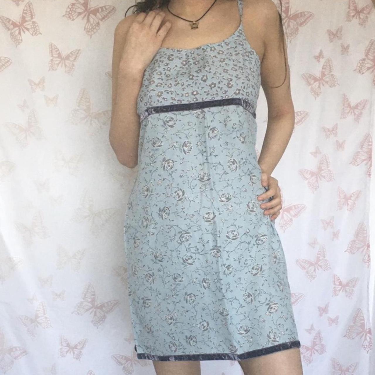 90s practical magic dress 🔮 mint green/robins egg... | Depop