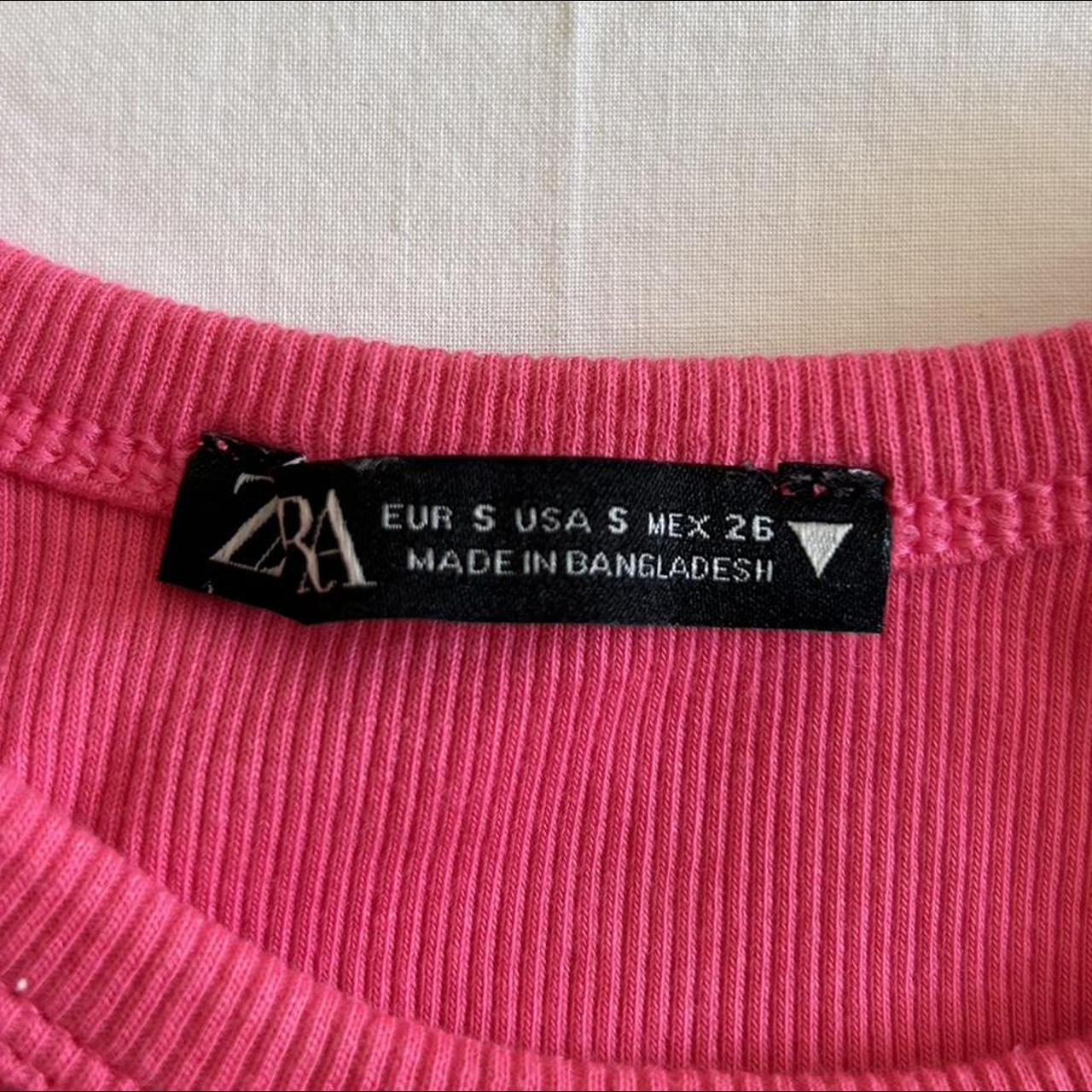 Really cute pink Zara tank top Great quality super... - Depop
