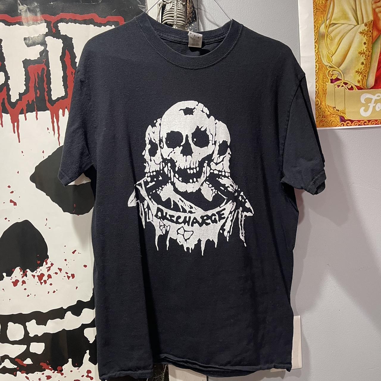 Discharge band t shirt Grindcore Death... - Depop