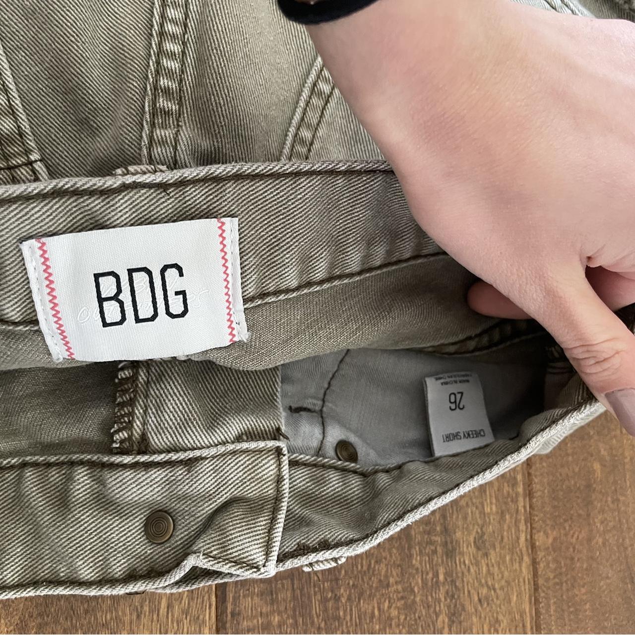 Bdg army green shorts In amazing condition and so... - Depop