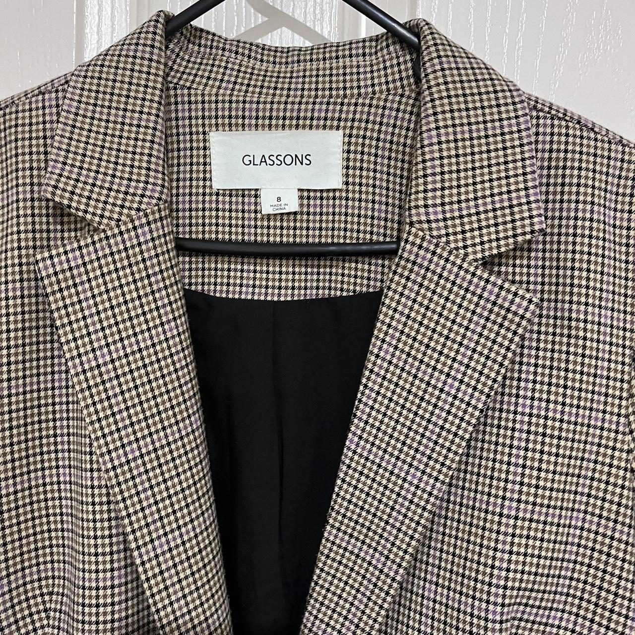 Glassons checkered blazer - Depop