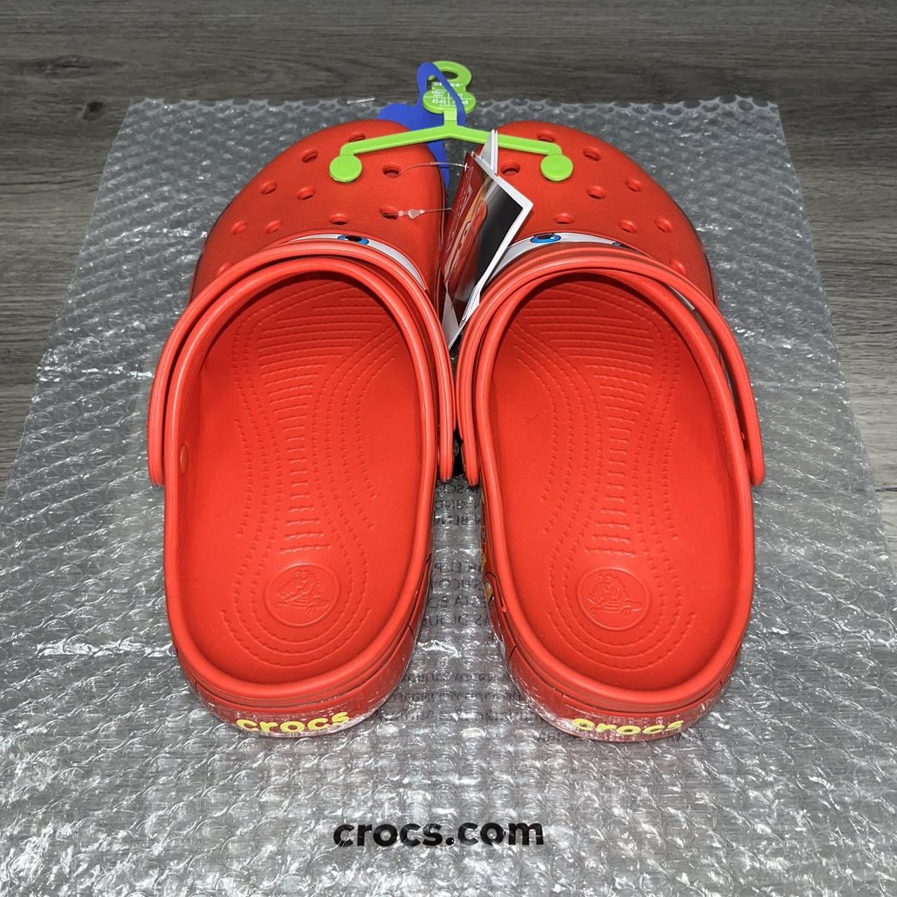 LIGHTNING MCQUEEN CROCS! Ka Chow!!! These brand new,... - Depop