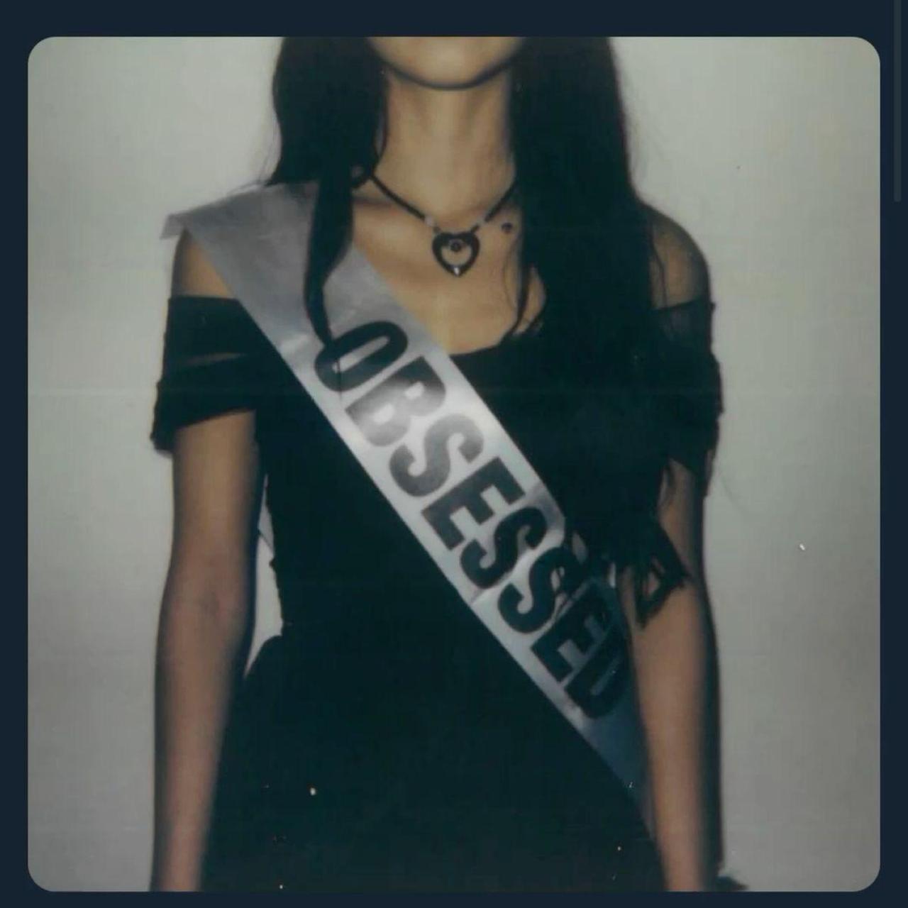 Customisable Olivia Rodrigo Obsessed Inspired Sash Depop