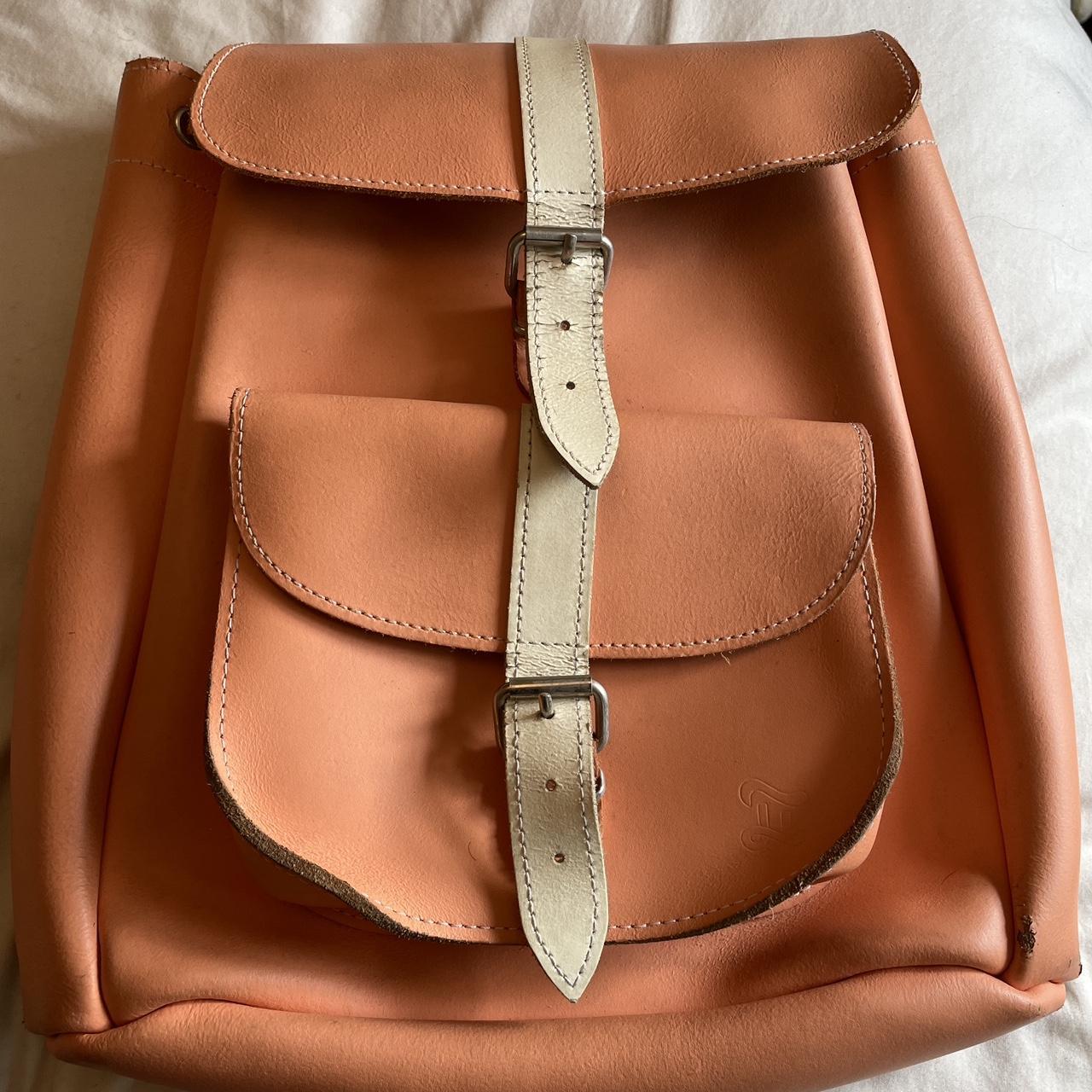 Grafea leather backpack, made in England. - Depop