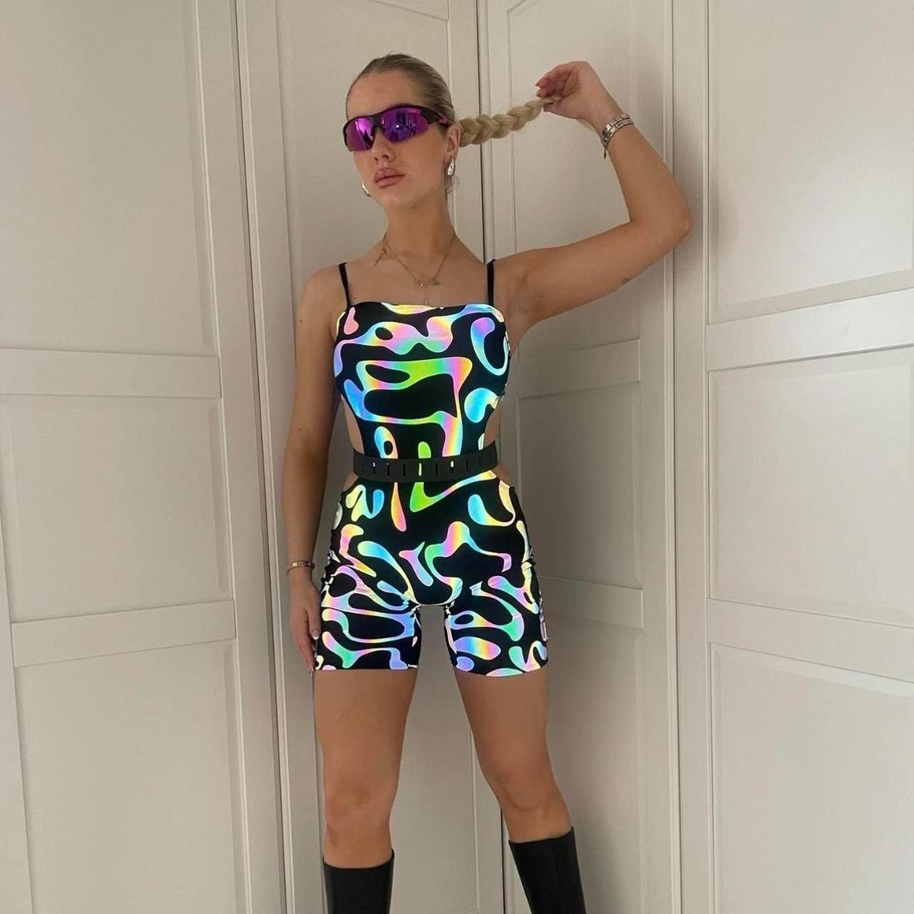 Elixar - unitard Repop Very stretchy fabric, too... | Depop