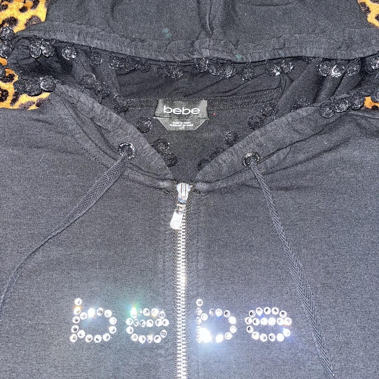 BEBE Short Sleeve Zip-up Jacket MESSAGE BEFORE... - Depop