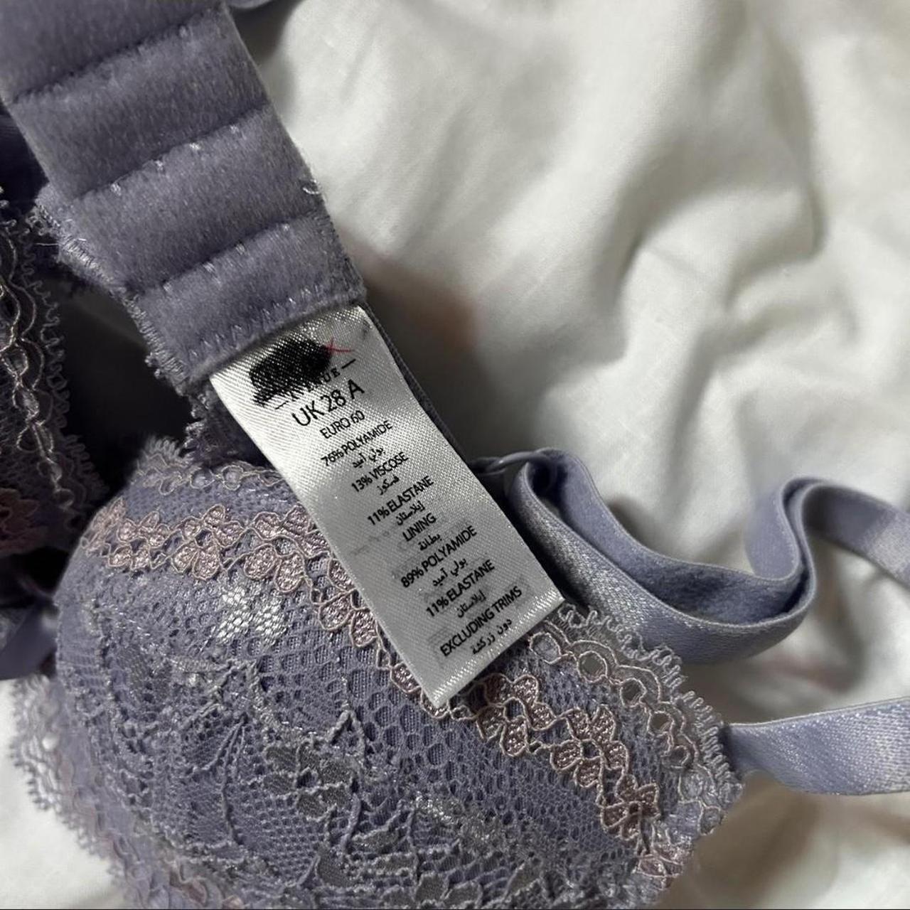 Boux avenue set Bra is 28a and pants are size... - Depop