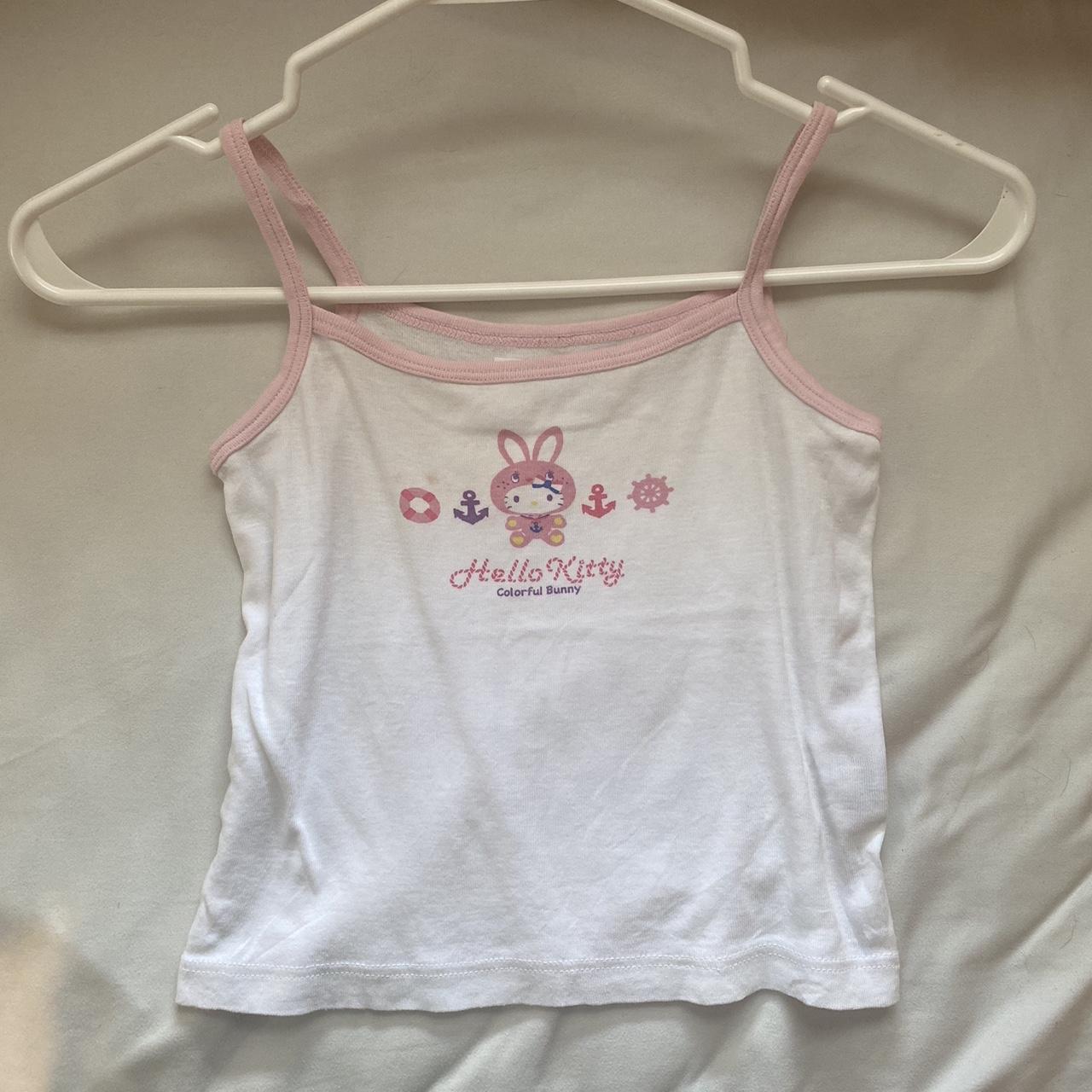 REPOP ️⚔️ Hello kitty tank top Size xxs Has some... - Depop