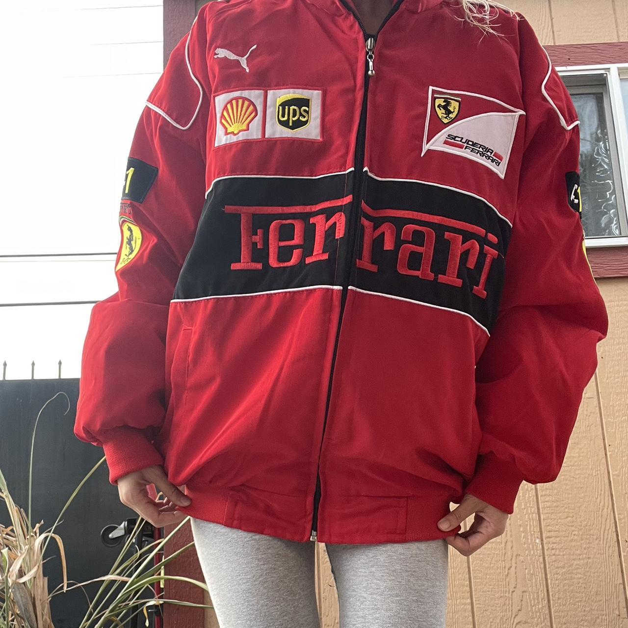 Ferrari Jacket 🐎💋 Women’s Medium , As seen on Lana... - Depop