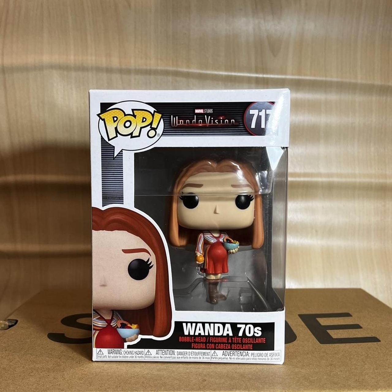 Wanda Vision Wanda 70s Funko Pop Box is in good... - Depop
