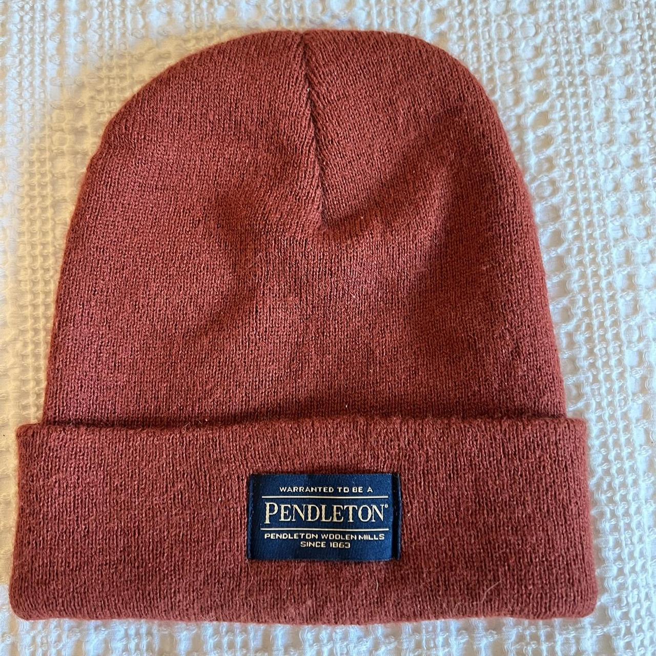 CUTEST Pendleton beanie! NWOT - Depop