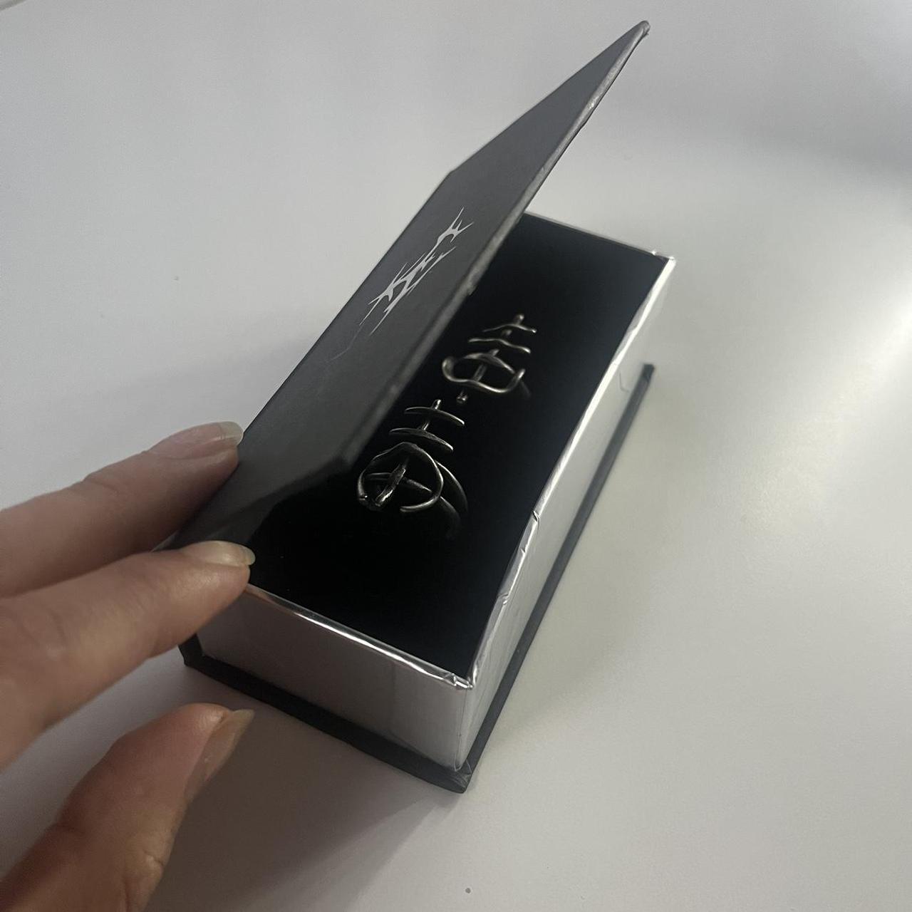 Tarnished, Dropdead Ring Set size - 8 condition-... - Depop