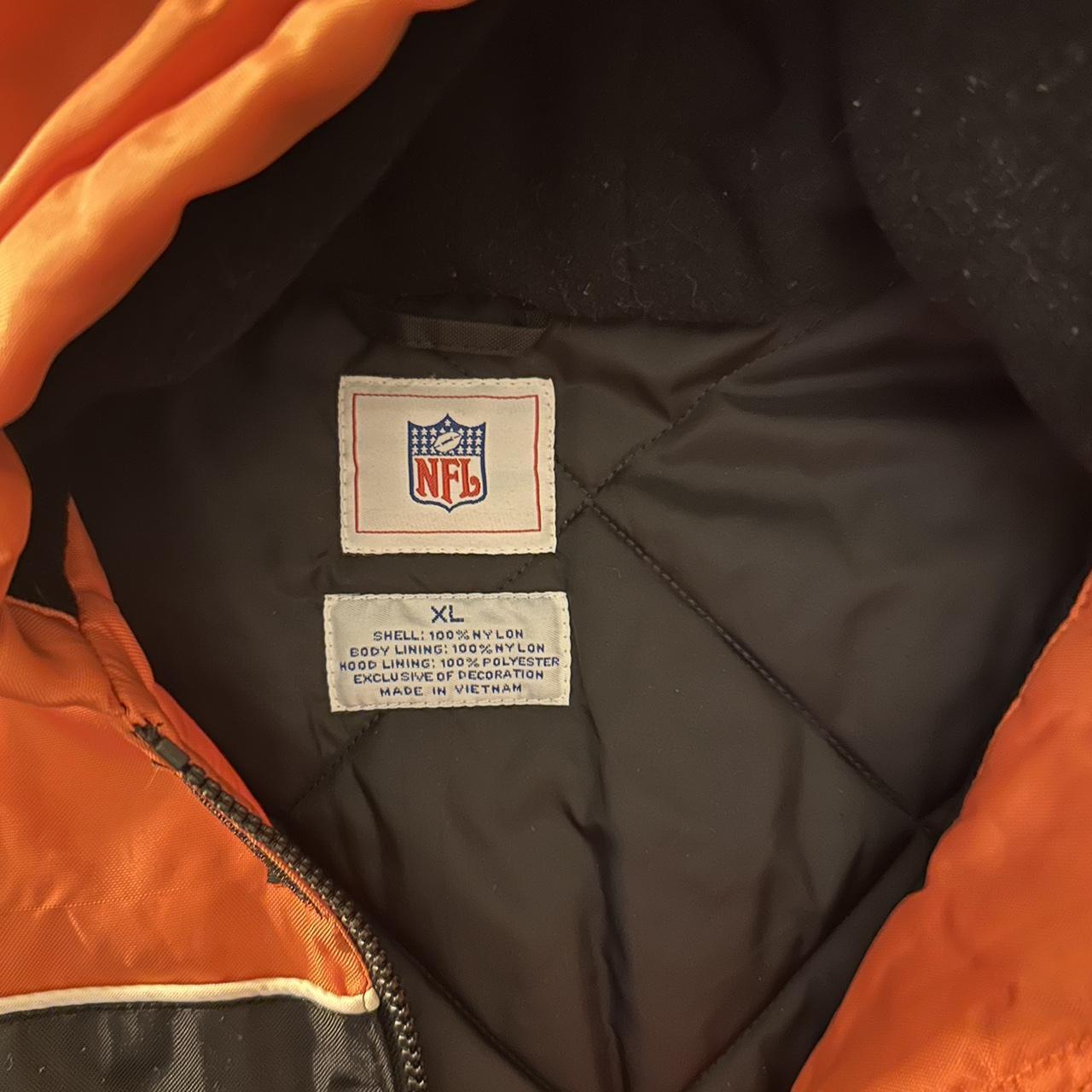 Bengals NFL hooded coat/jacket size XL - Depop