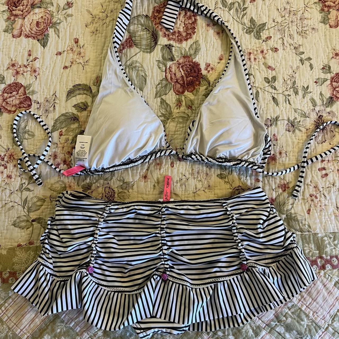 vintage Betsy johnson swimsuit (Comes with top and... - Depop