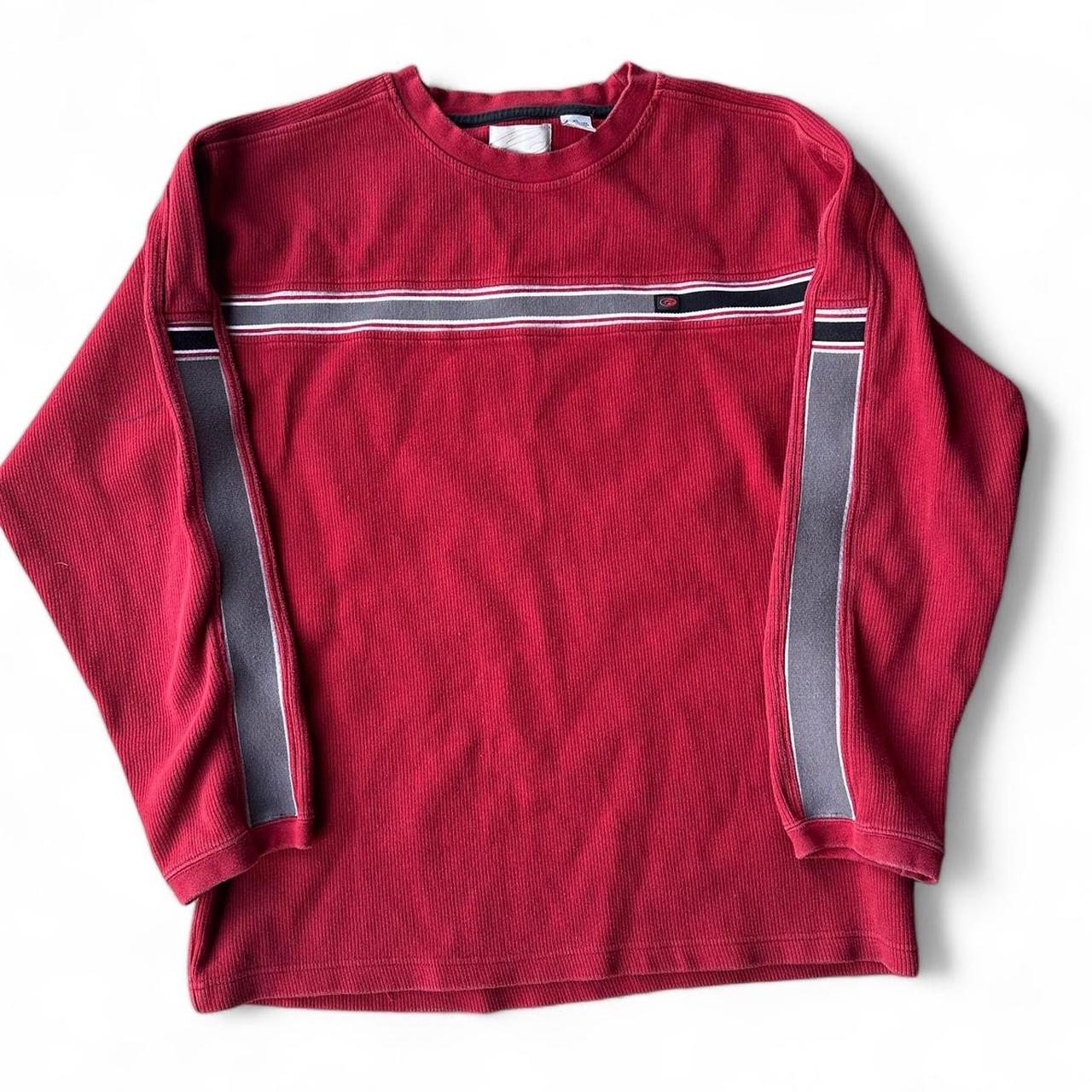 vintage red point zero long sleeve size : XL - Depop