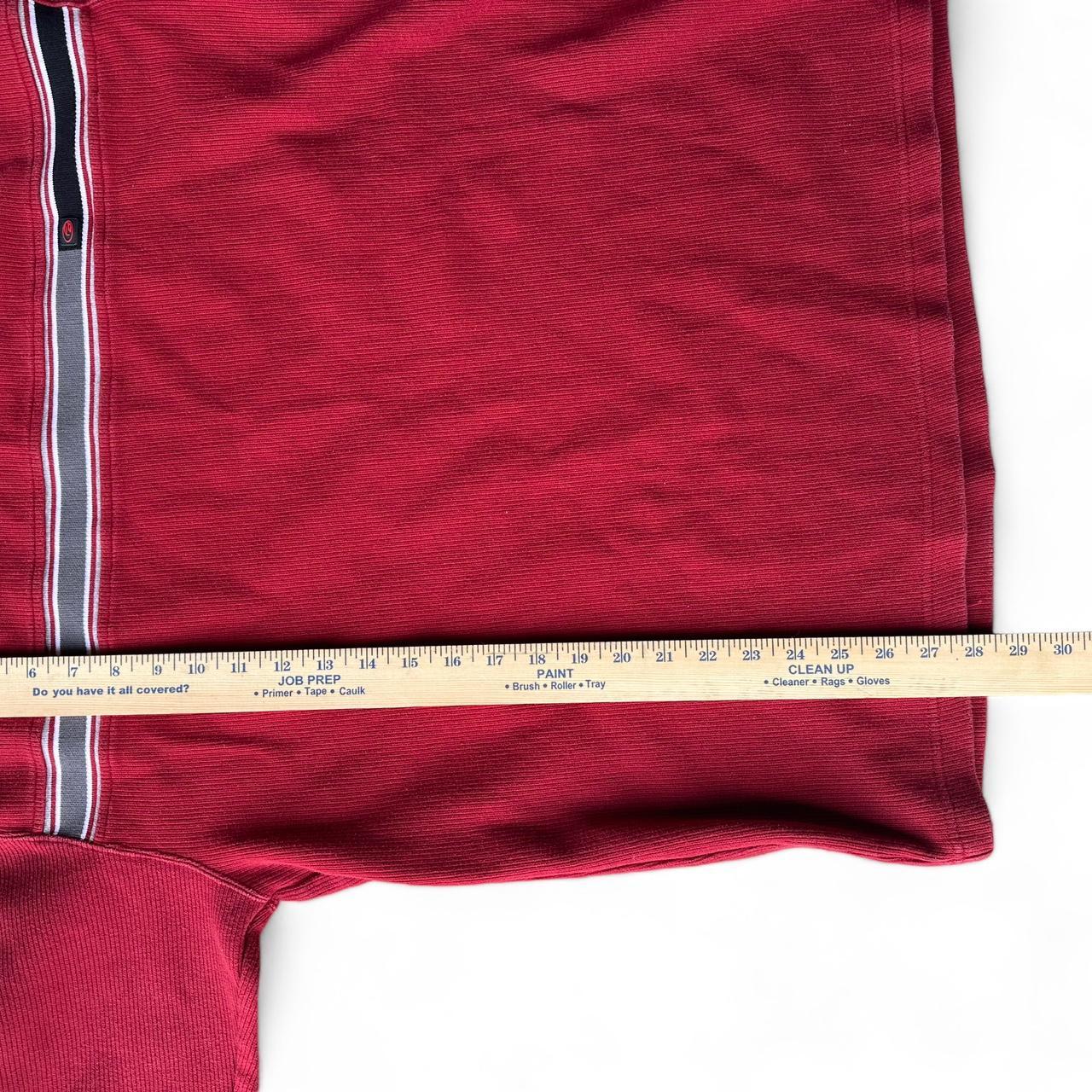 vintage red point zero long sleeve size : XL - Depop