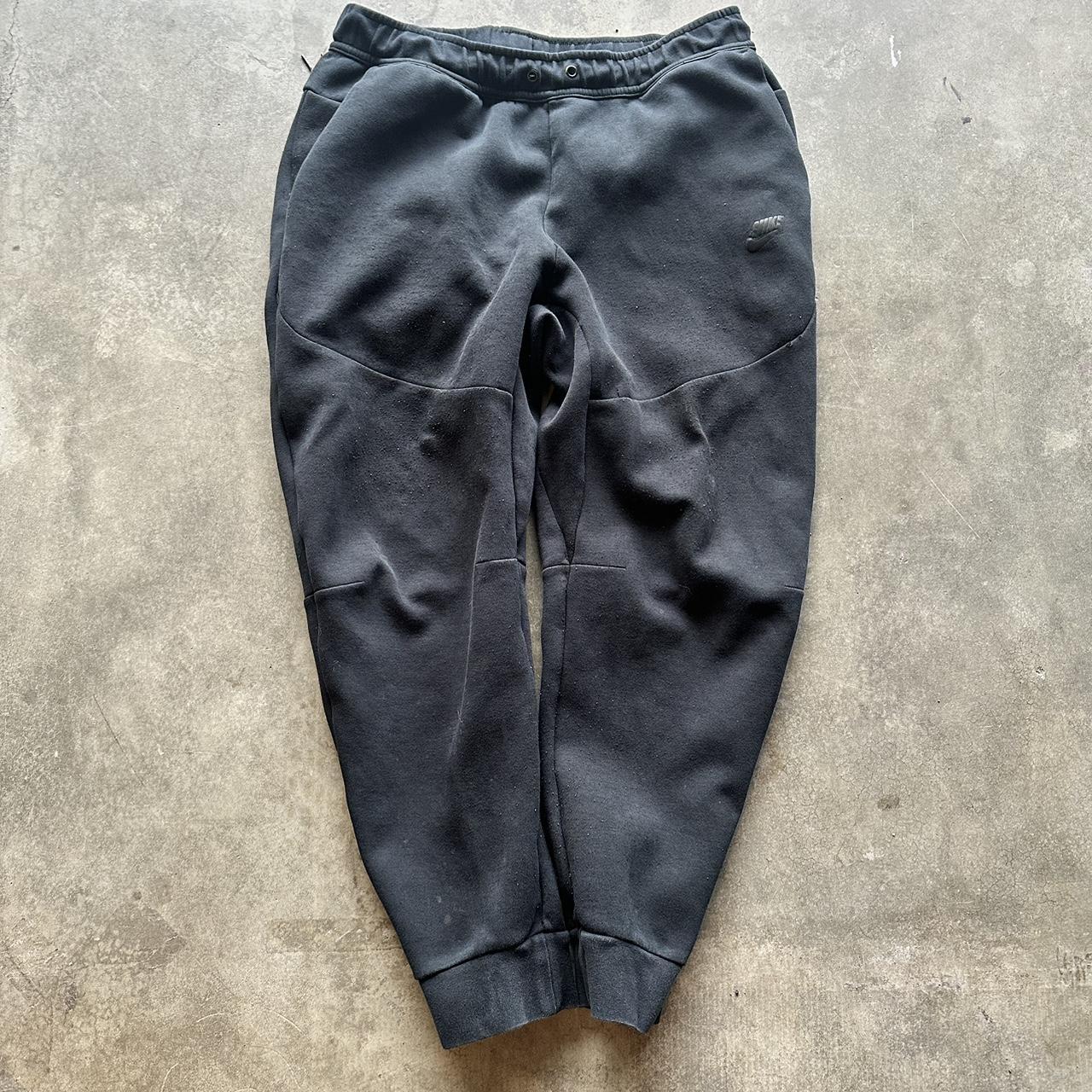 nike tech pants size : large #vintagenike... - Depop