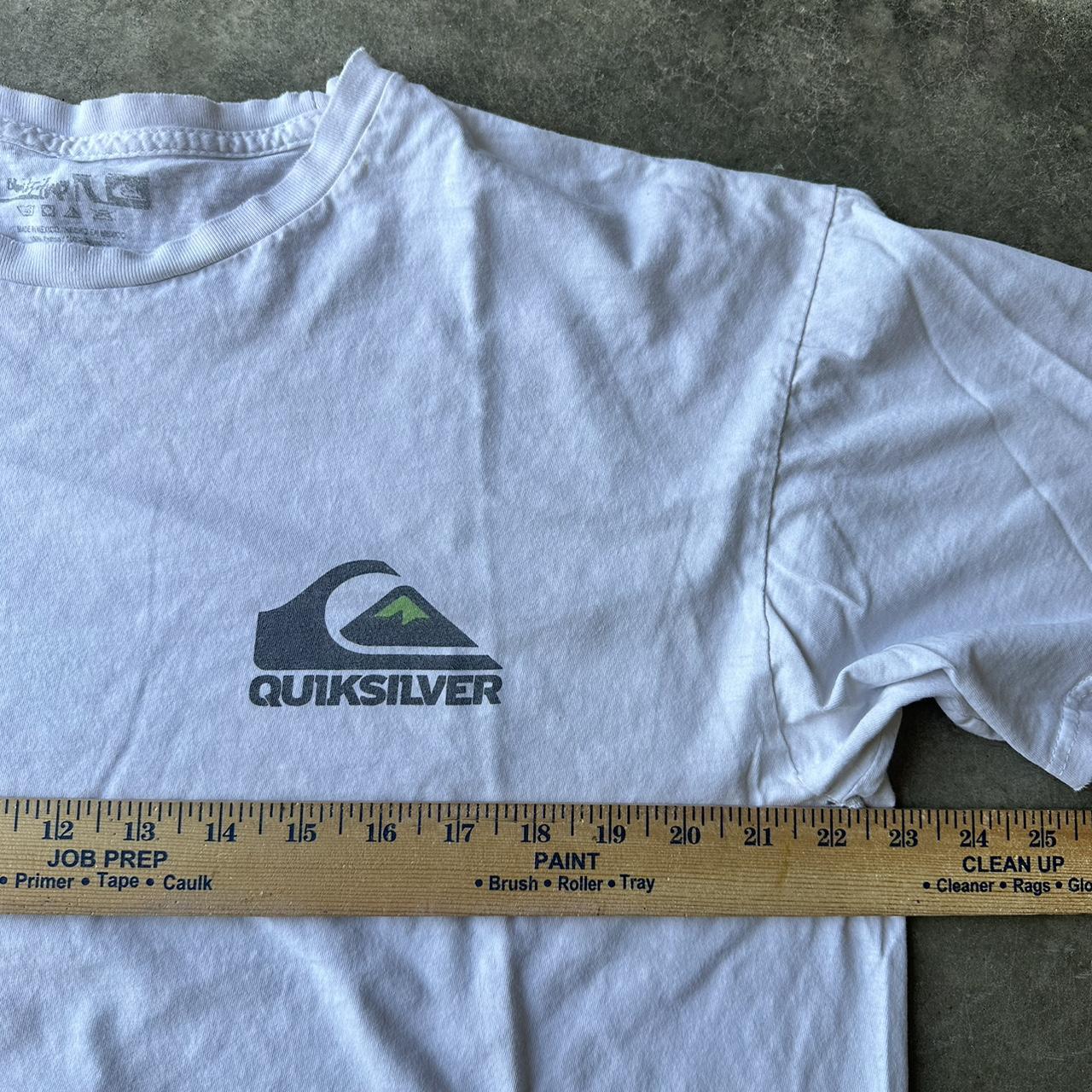 vintage quicksilver tee size : xl could fit a L... - Depop