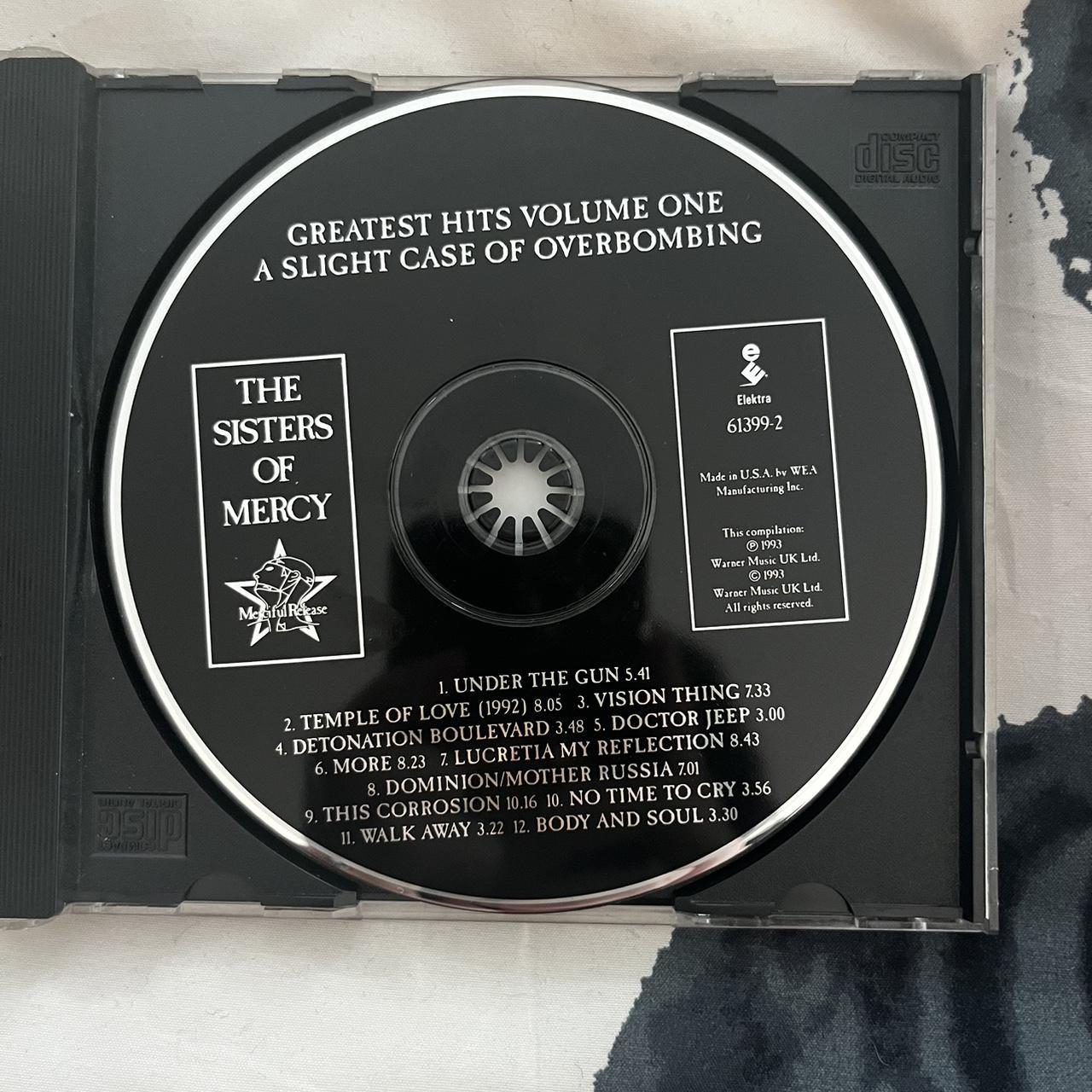 Sisters Of Mercy Greatest Hits Volume One CD In... - Depop