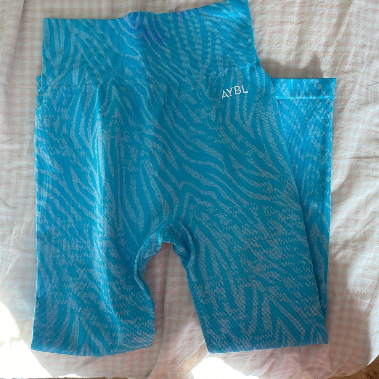 Be aybl seamless gym leggings. Has a small purple... - Depop