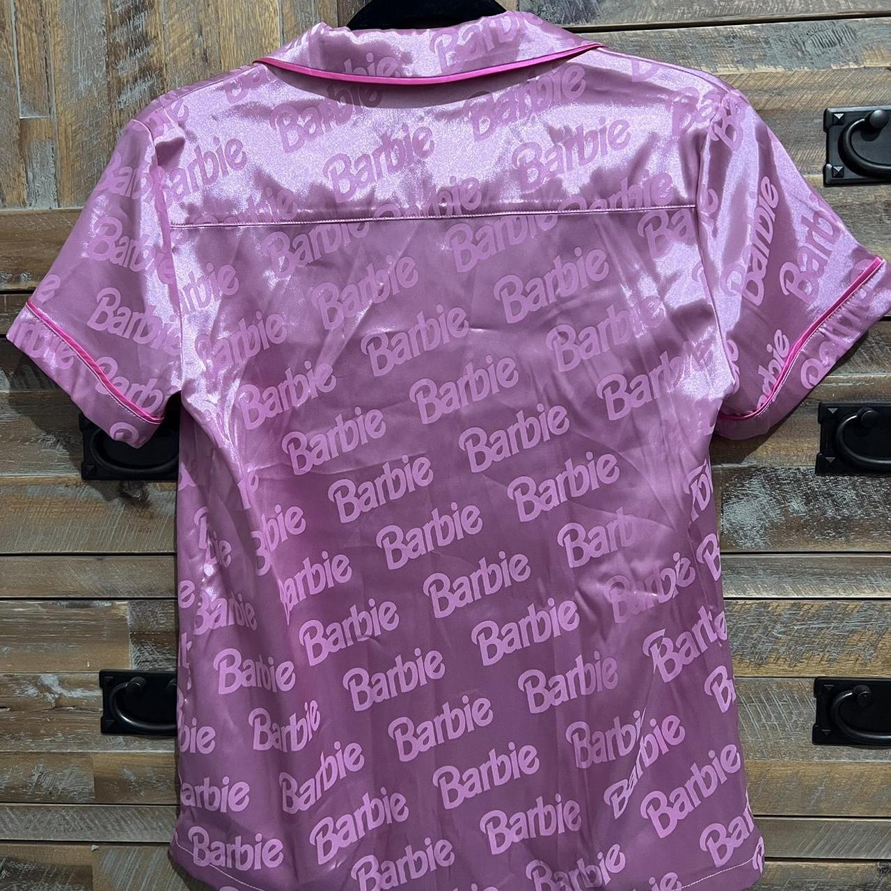 Peter Alexander Barbie satin pj set Kids size 14... - Depop